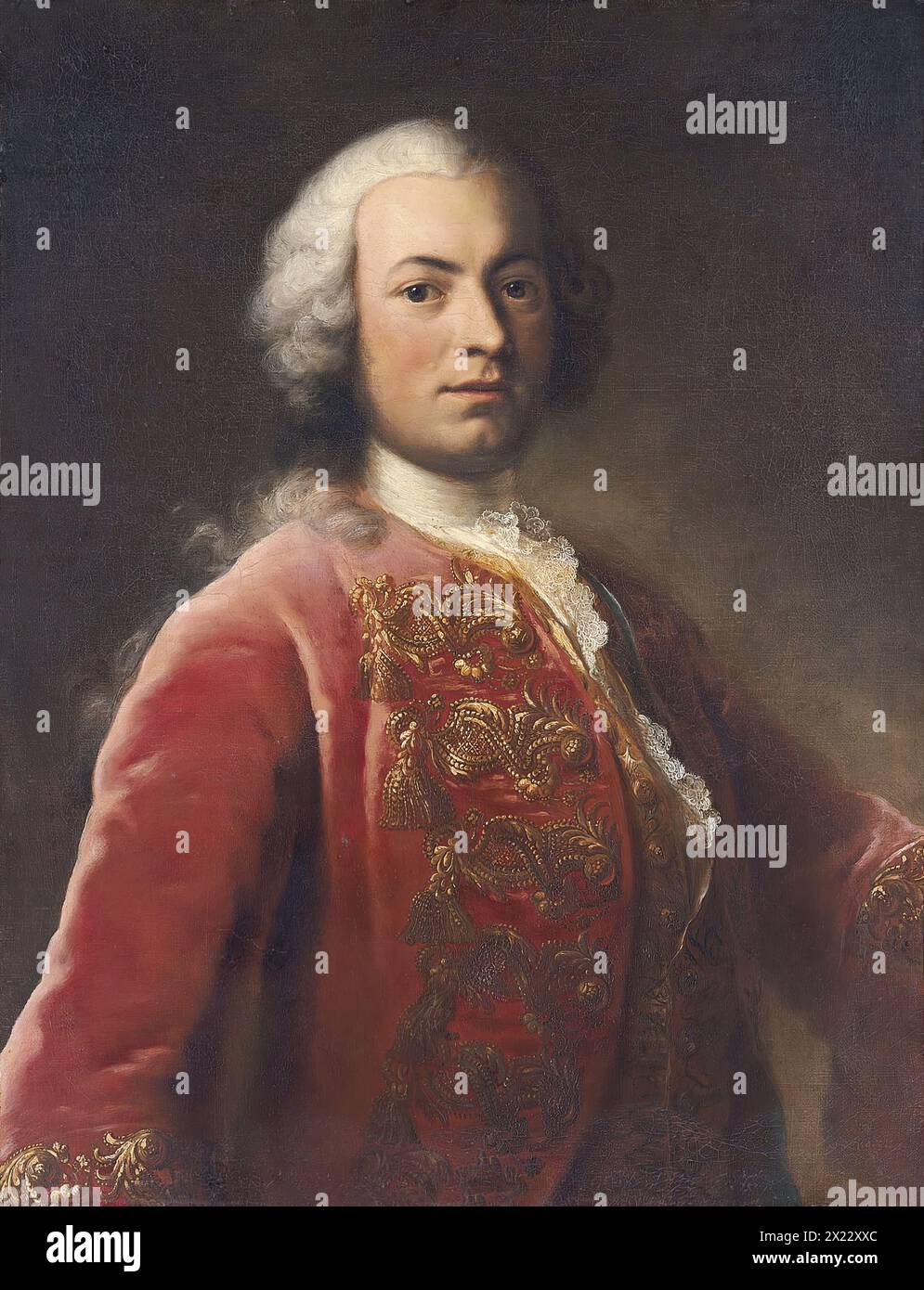 Portrait of Franz Carl von Soyer, 1750 Stock Photo - Alamy
