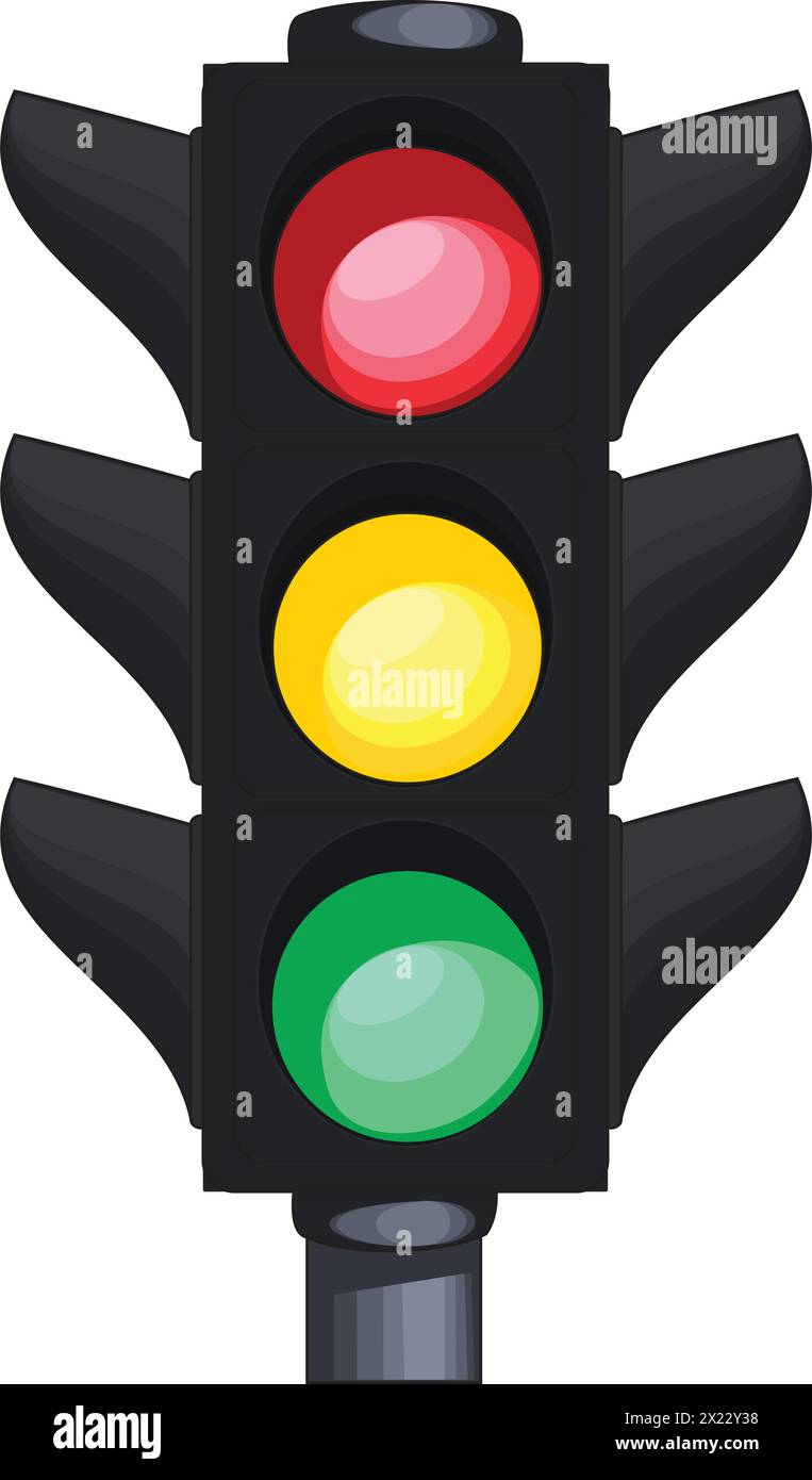 Traffic on highway intersection Stock Vector Images - Alamy