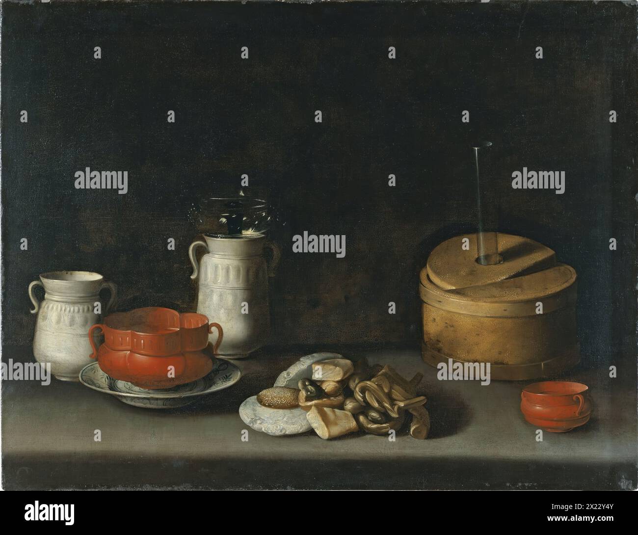 Still Life with Porcelain and Sweets, 1627 Stock Photo - Alamy