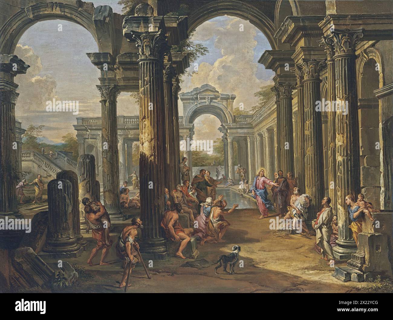 Miracle of the pool of bethesda hi-res stock photography and images - Alamy