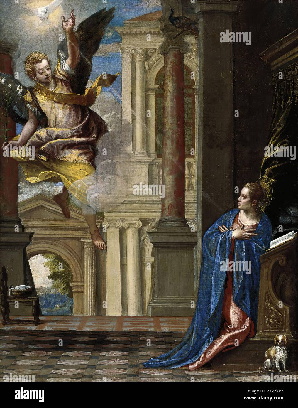 The Annunciation, 1580 Stock Photo - Alamy