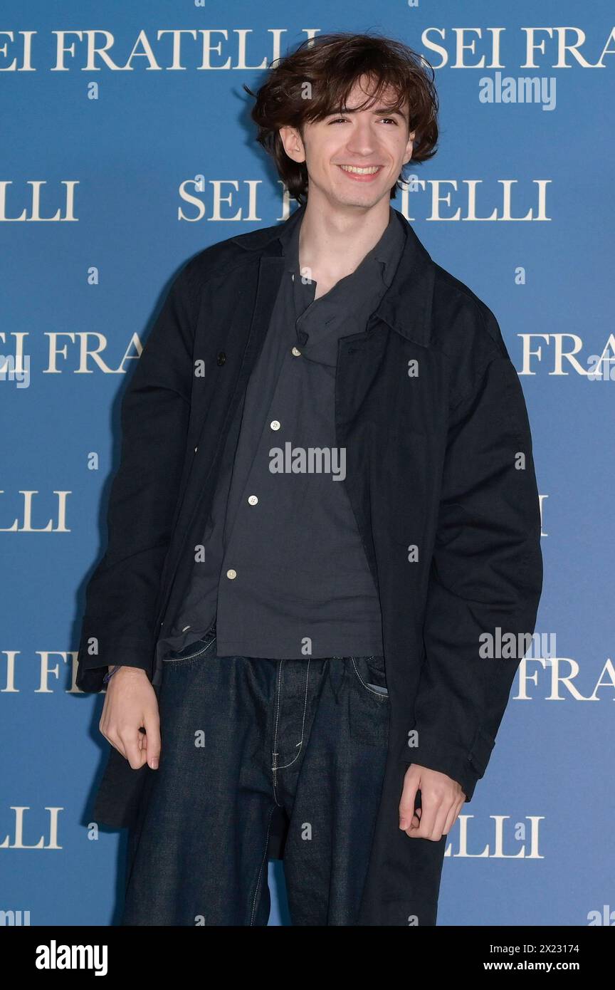 Mati Galey beim Photocall zum Kinofilm Sei Fratelli im Cinema Barberini ...