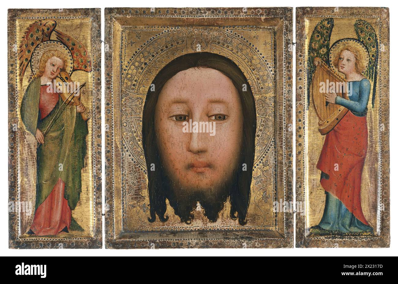 Triptych of The Holy Face, 1390 Stock Photo - Alamy