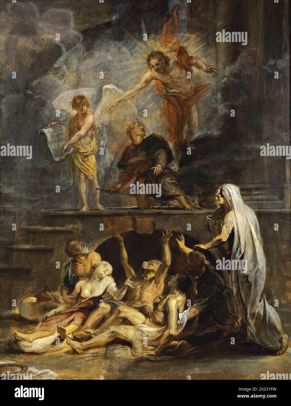 Saint Roch as Patron of Plague Victims, 1623 Stock Photo - Alamy