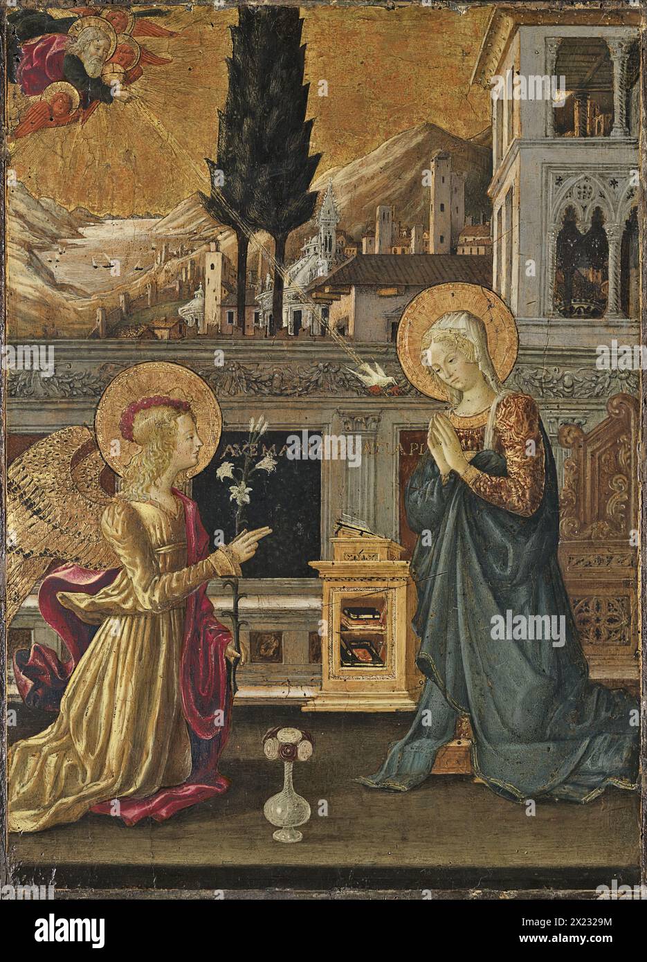 The Annunciation, 1455 Stock Photo - Alamy