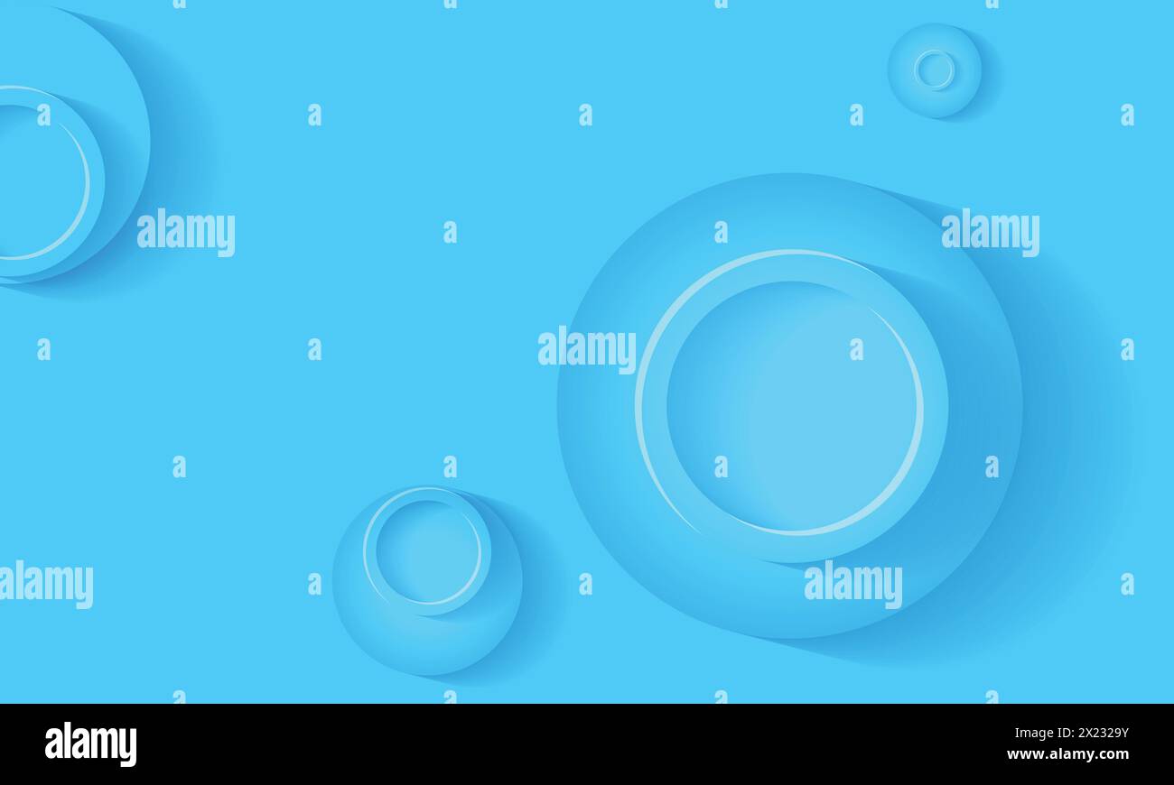 Circles abstract background pattern design. Dynamic blue circle shape ...