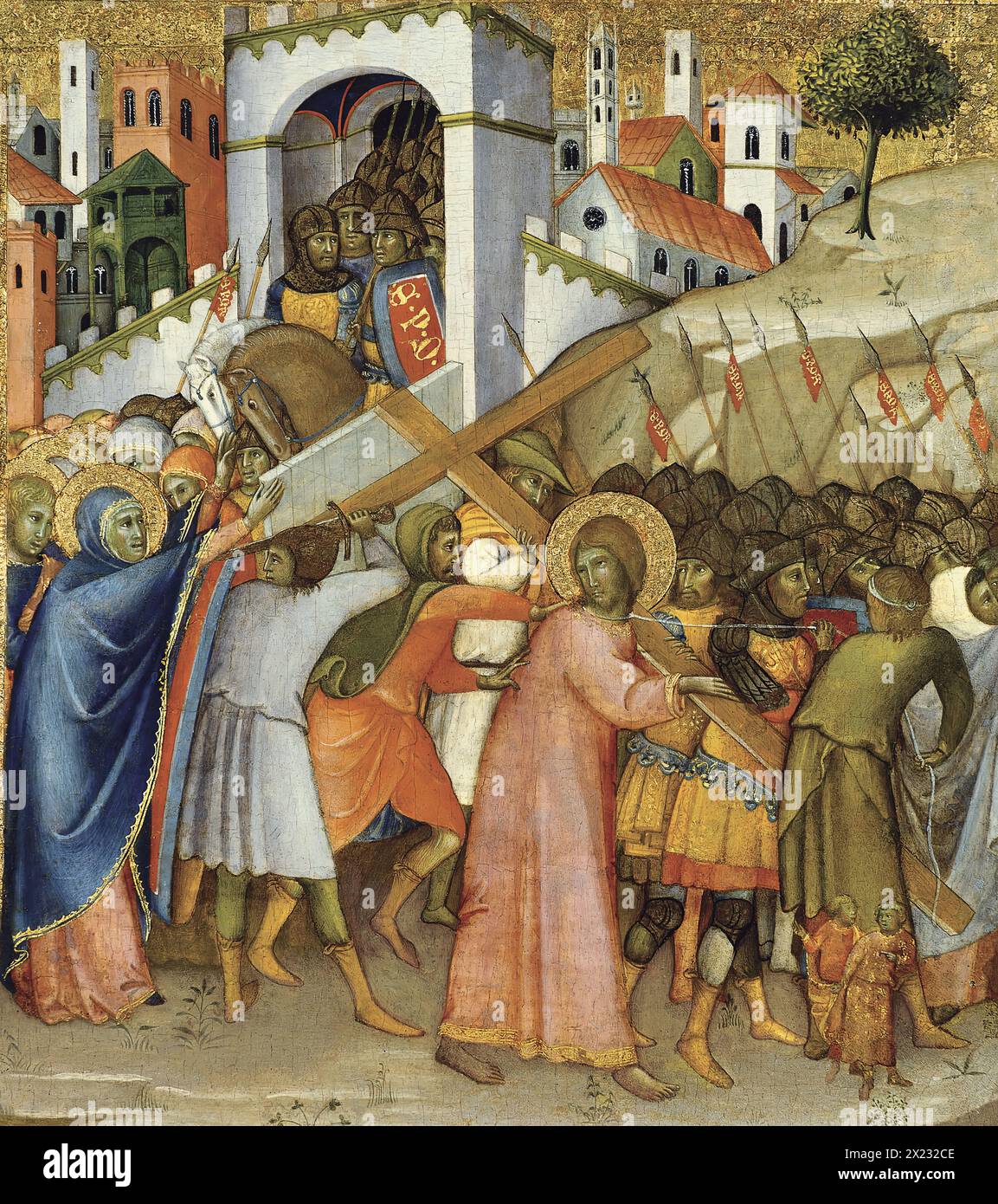 Jesus christ on the route to calvary hi-res stock photography and images - Alamy