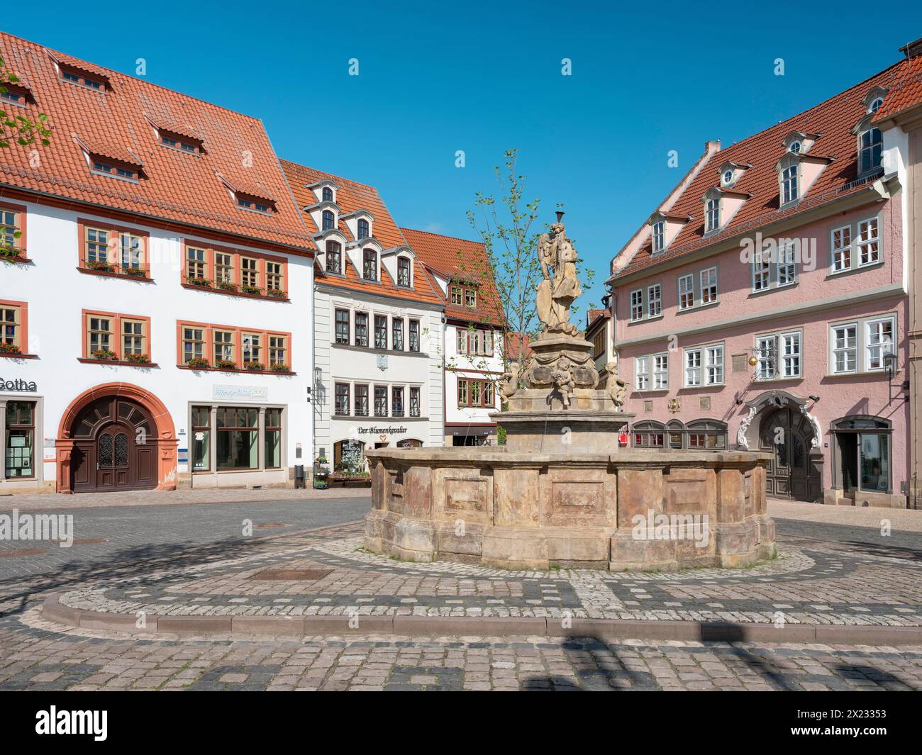 The main market square in the historic old town with the ...