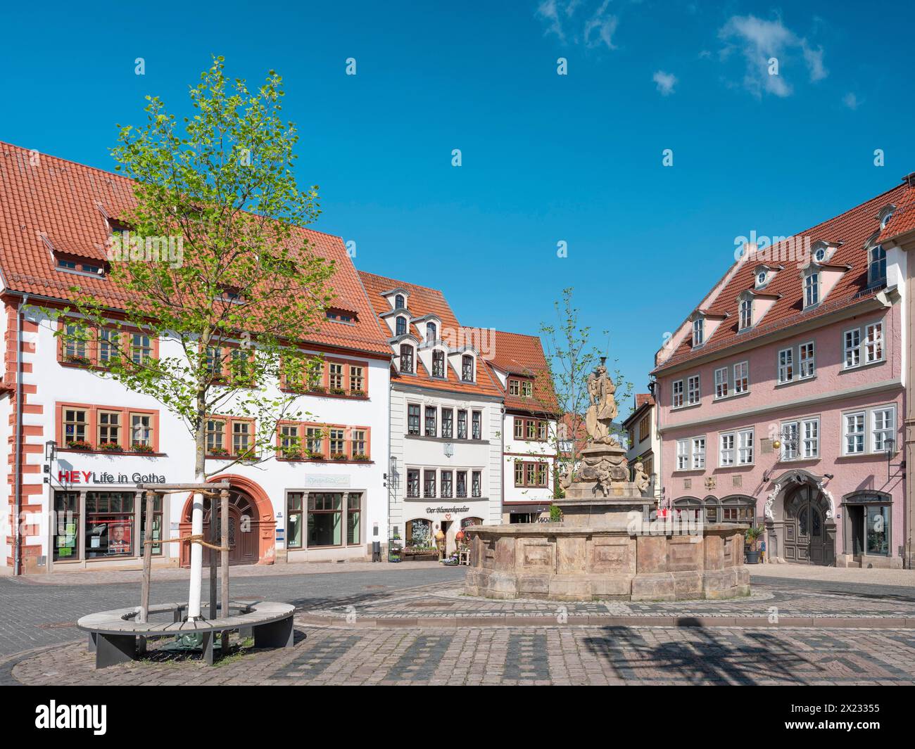 The main market square in the historic old town with the ...