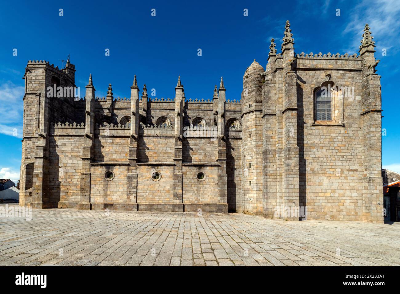 Facade wo bell towers hi-res stock photography and images - Alamy