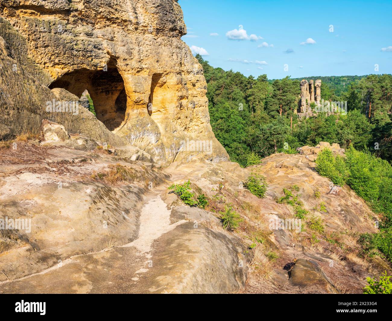Artificial sandstone caves hi-res stock photography and images - Alamy