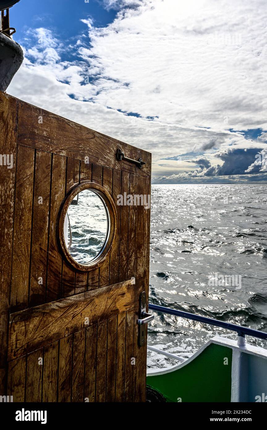 Boat trip with the Seeadler to Ruden Island and Greifswalder Oie Stock ...