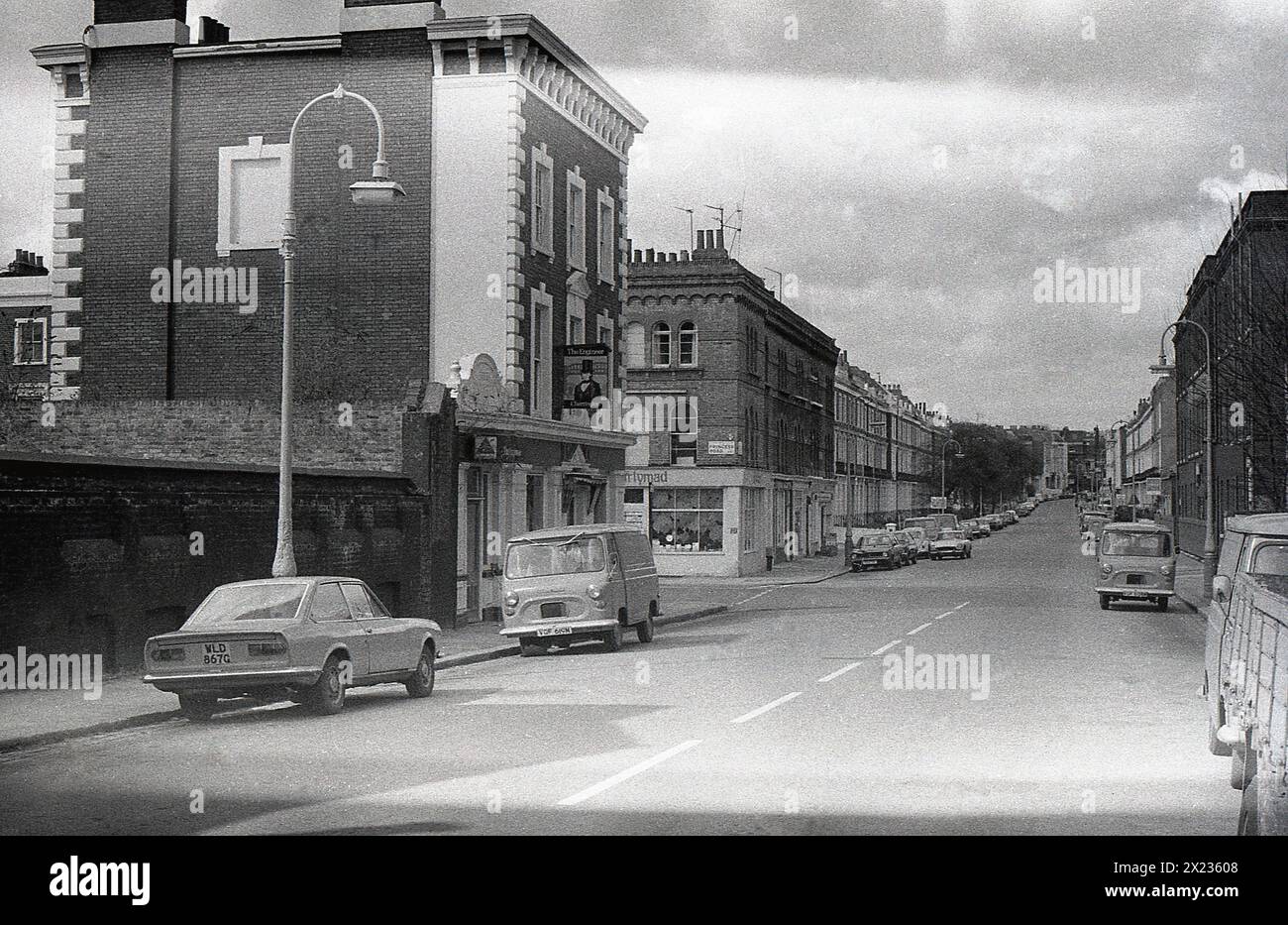 circa 1970, historical, The Engineer pub, in this era a Charringtons ...