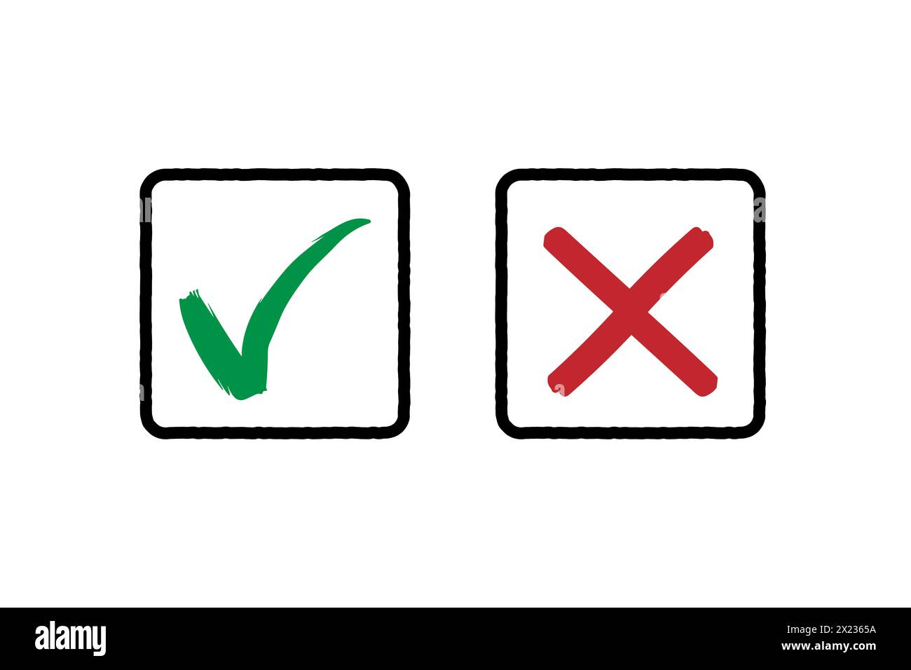 Ui tick symbols hi-res stock photography and images - Alamy