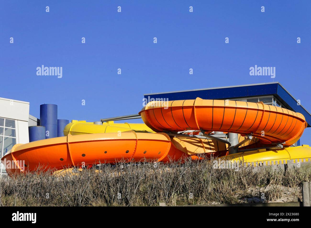 Large water slide in the sky hi-res stock photography and images - Alamy