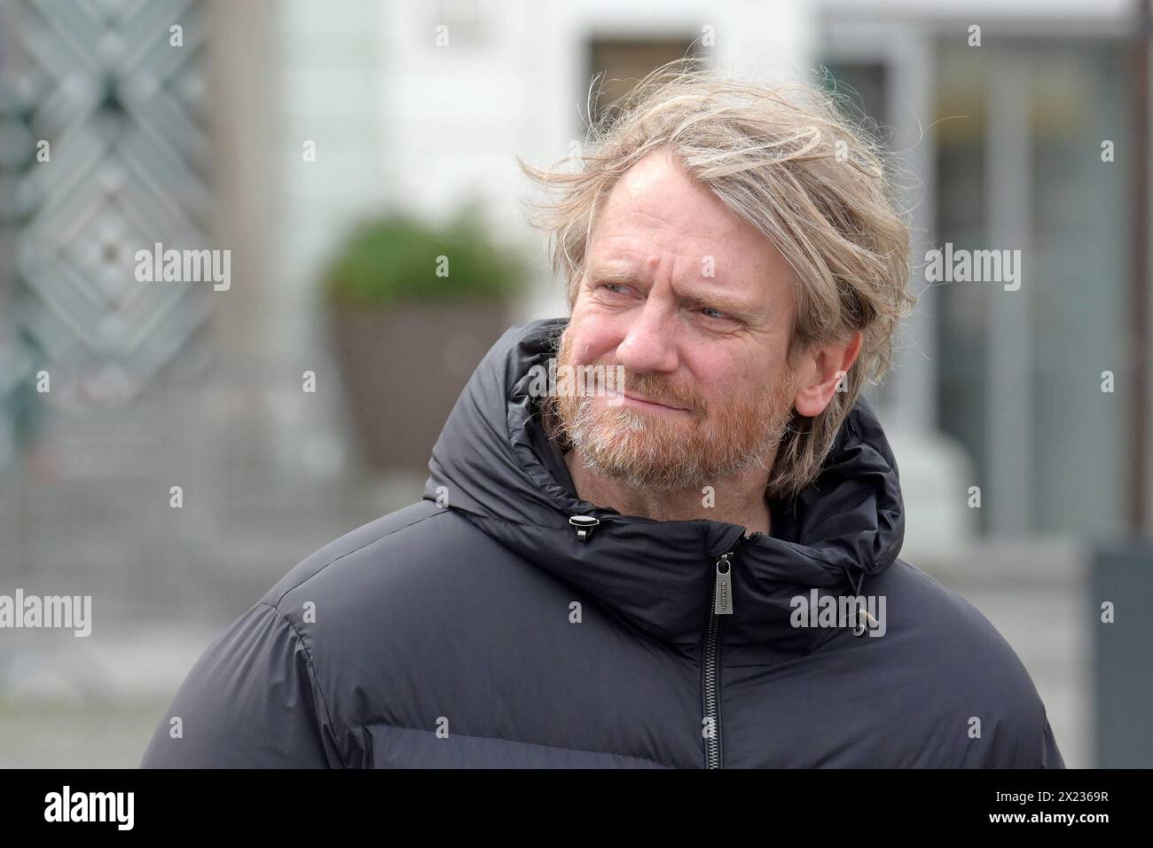 Einweihung des Kunstwerkes La Communication aus der Kunstserie Moss ...