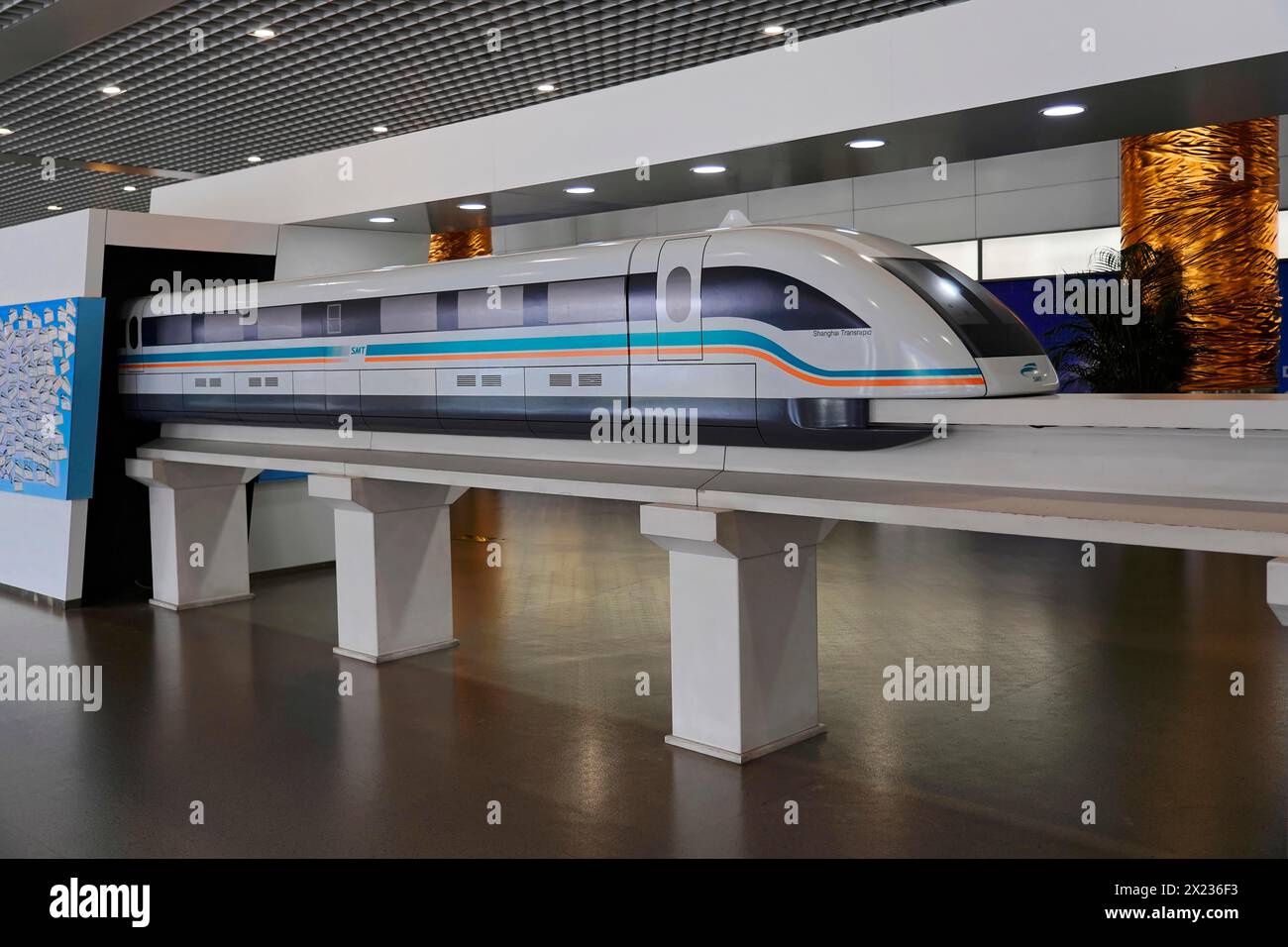 Shanghai Transrapid Maglev Shanghai Maglev Train Station Station ...