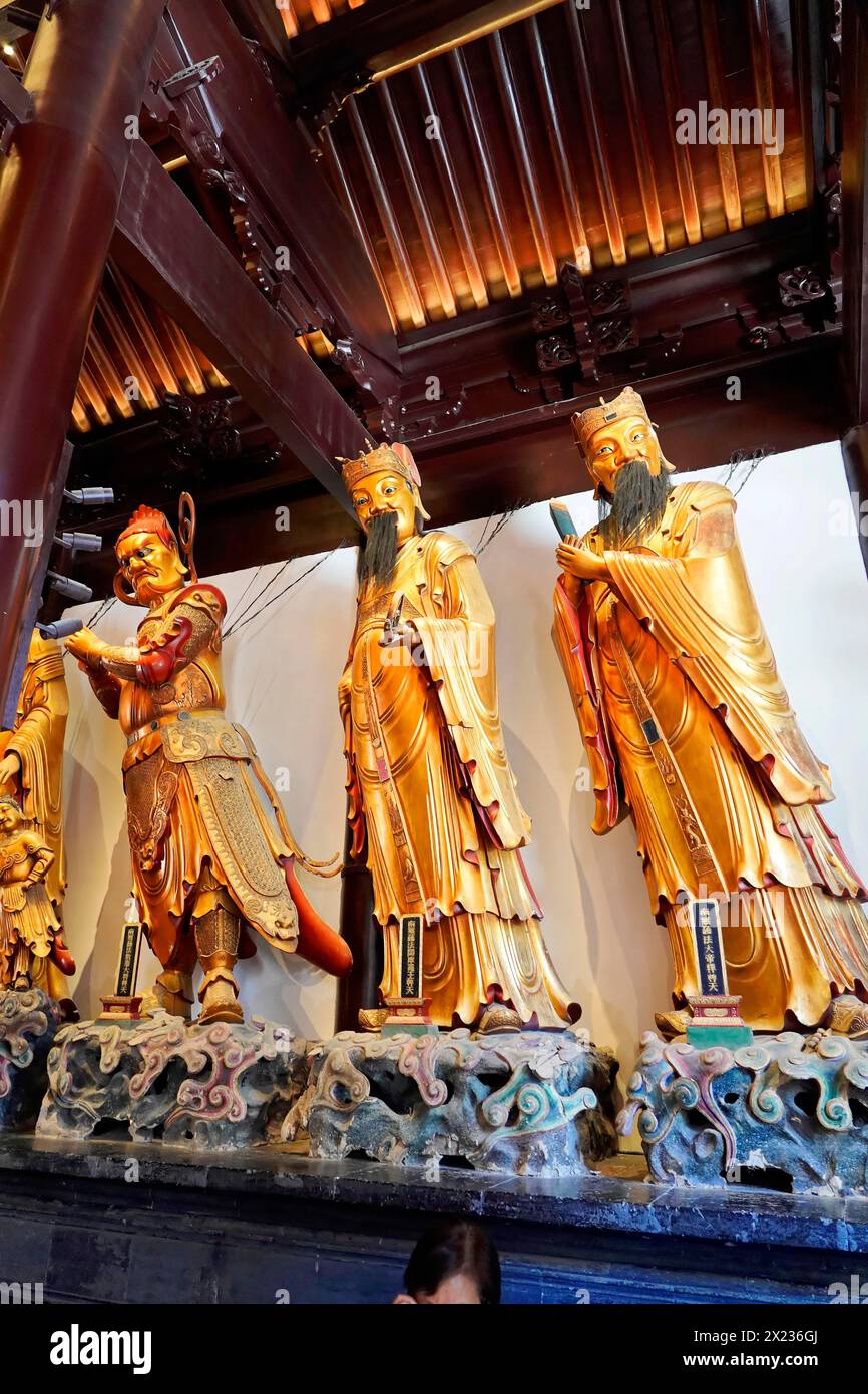 Jade Buddha Temple, Buddha, Puxi, Shanghai, Shanghai Shi, China, Three ...