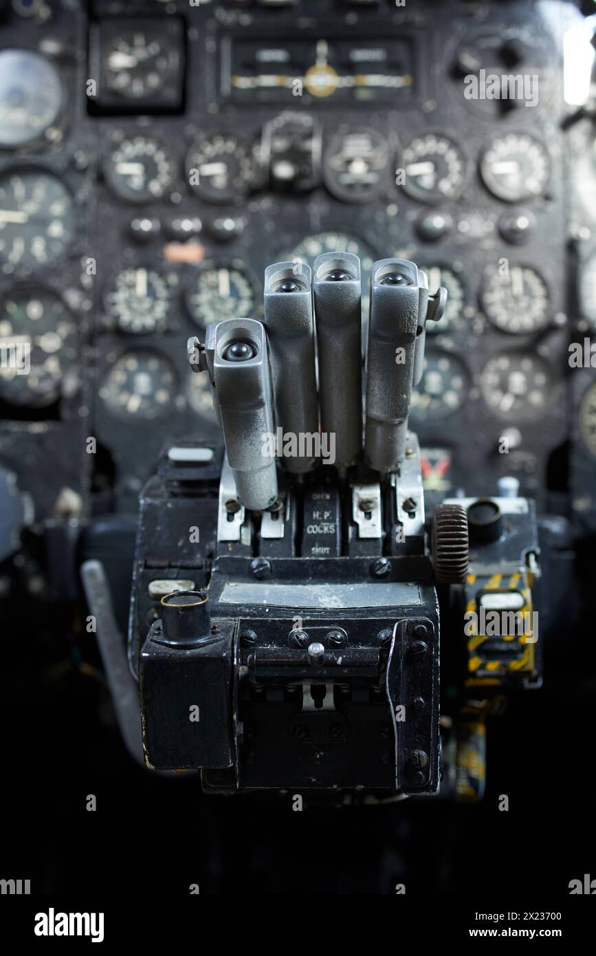 Vulcan cockpit hi-res stock photography and images - Alamy