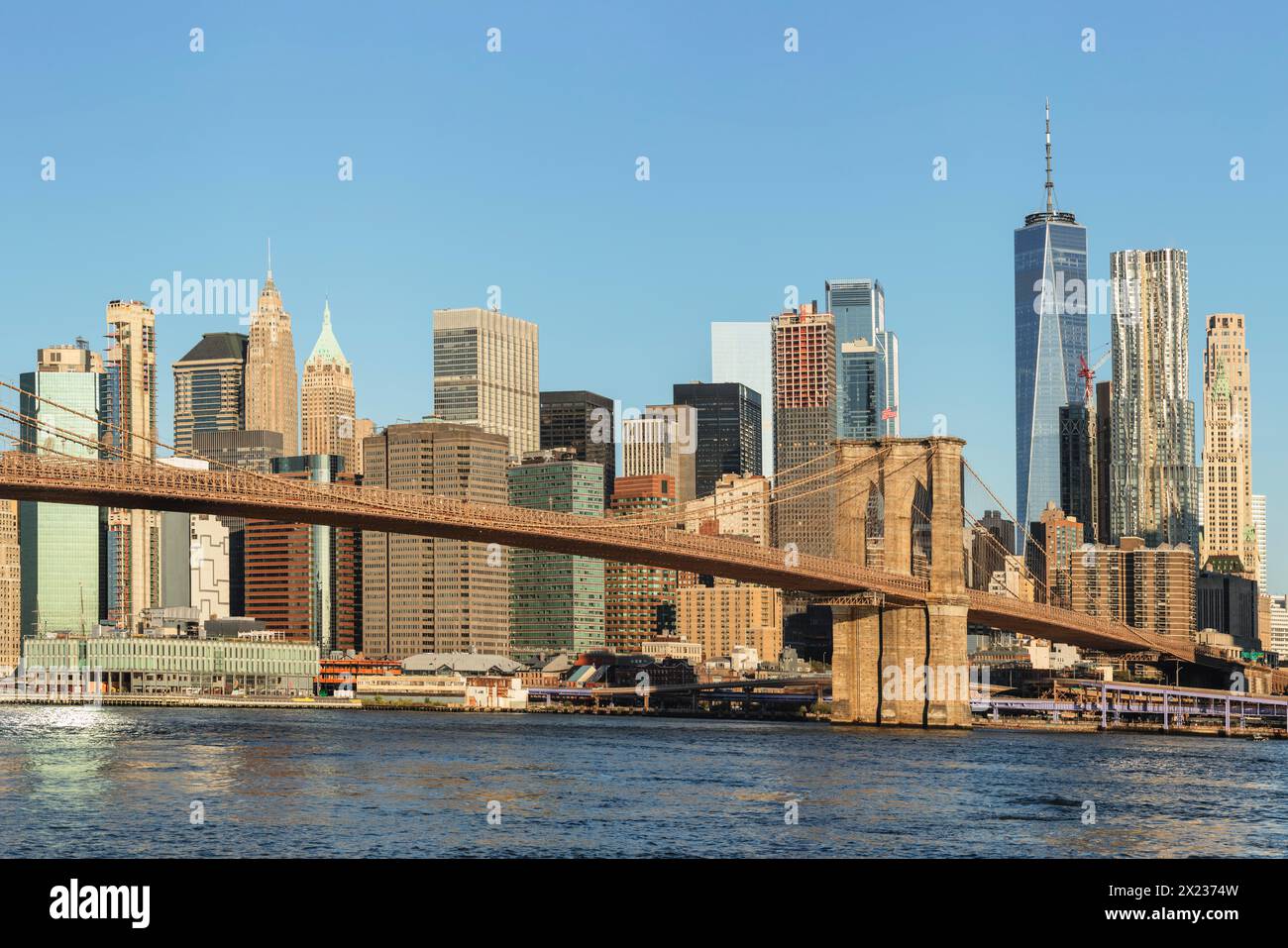 Good morning brooklyn bridge hi-res stock photography and images - Alamy