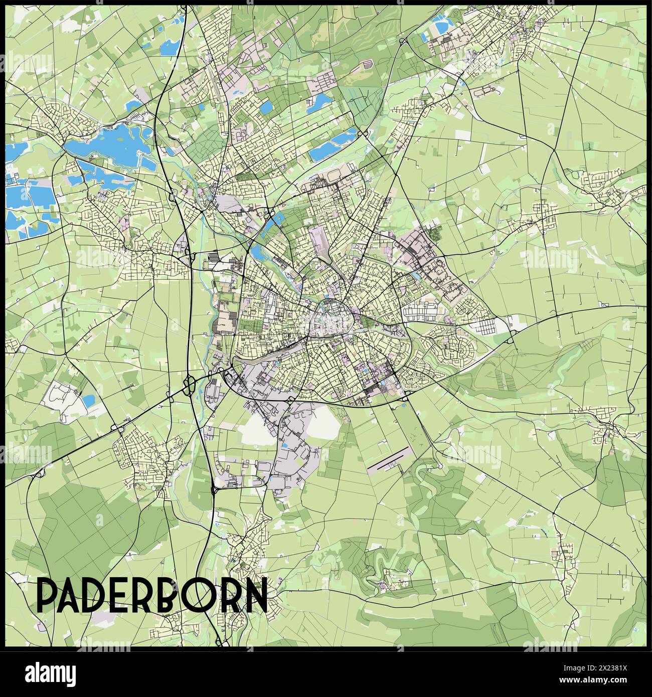 Paderborn Stock Vector Images - Alamy