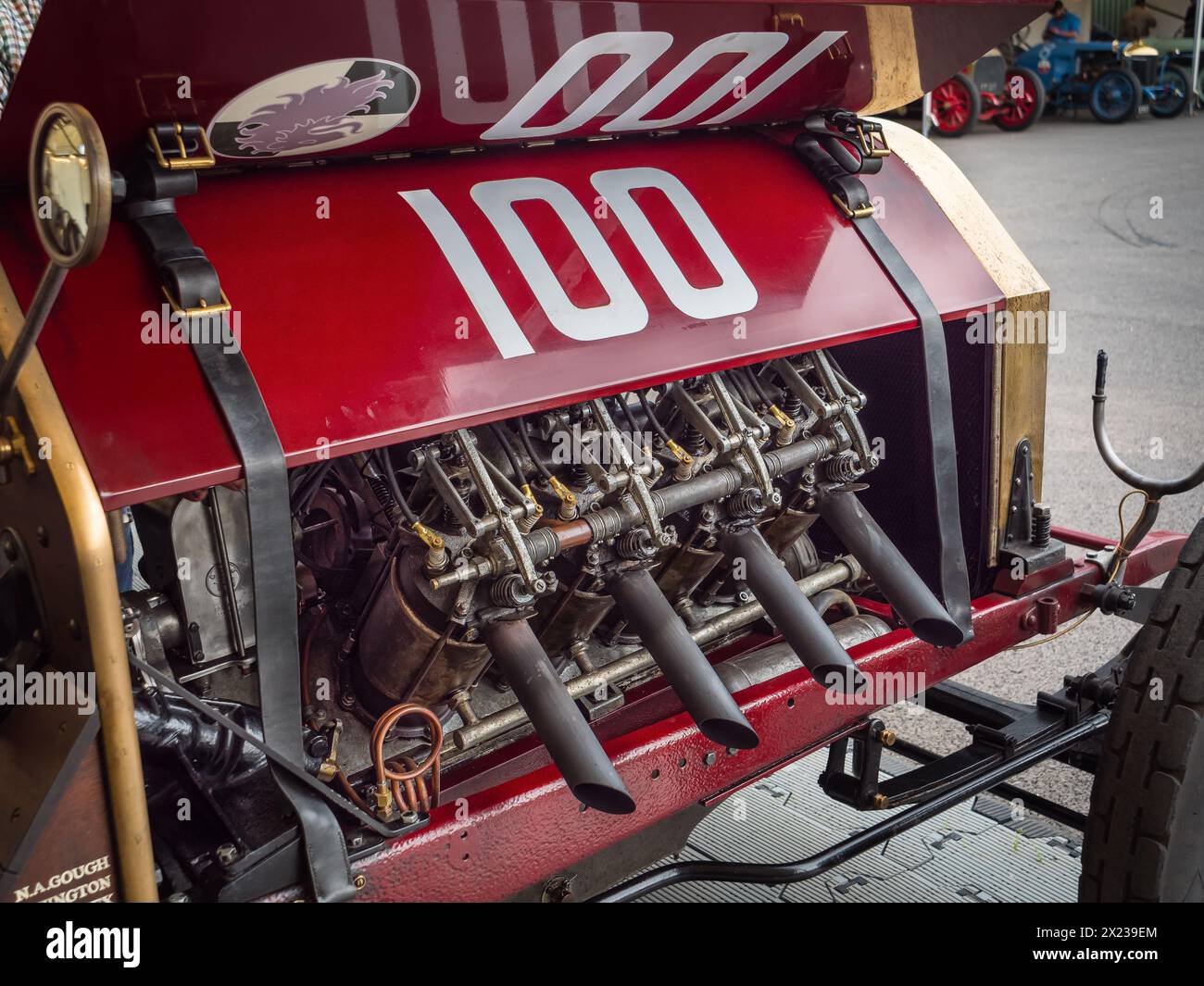 Neil Gough 1911 K-R-I-T Racer, SF Edge Trophy race. Goodwood Members ...