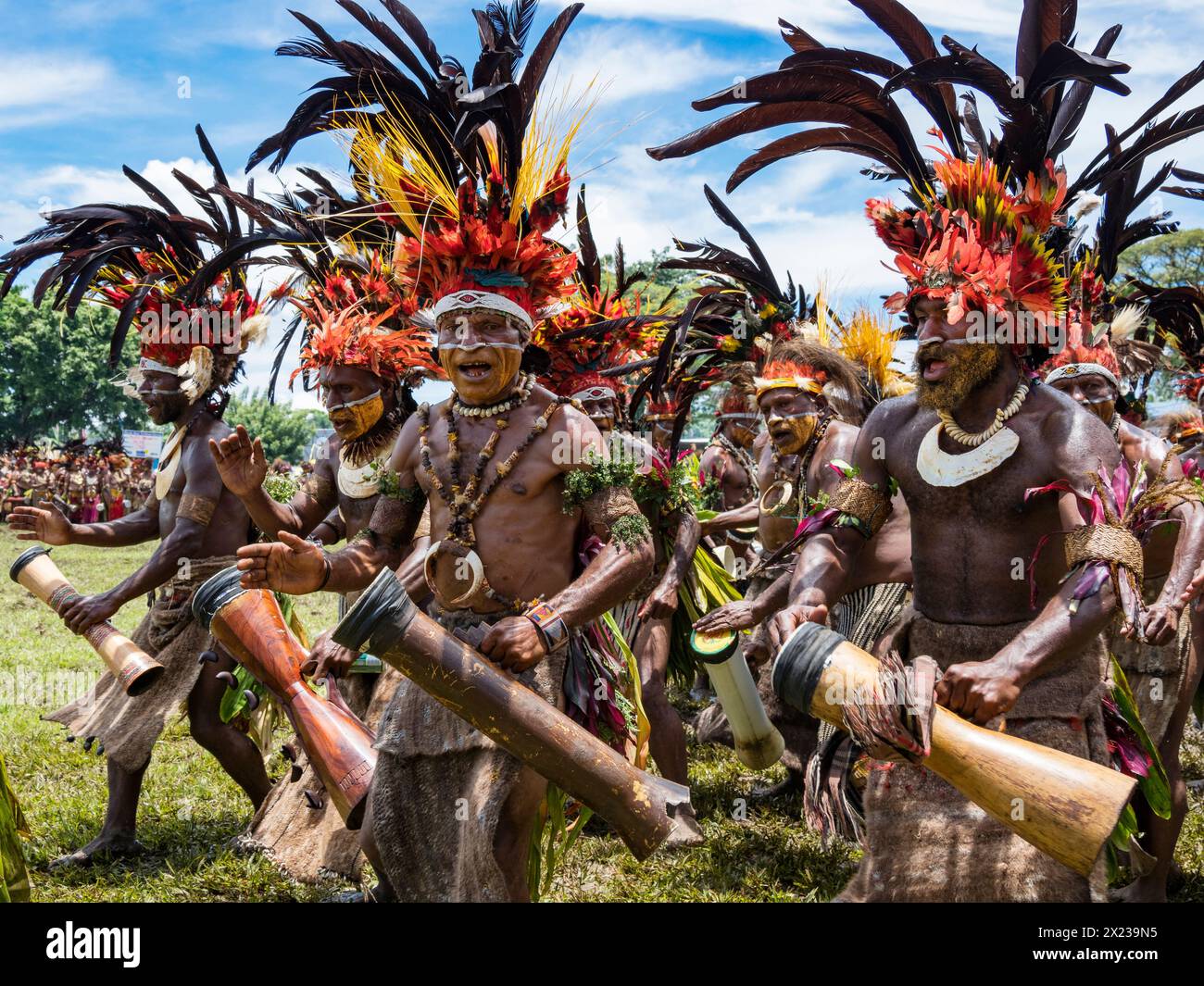 Papua new guinea national dress hi-res stock photography and images - Alamy