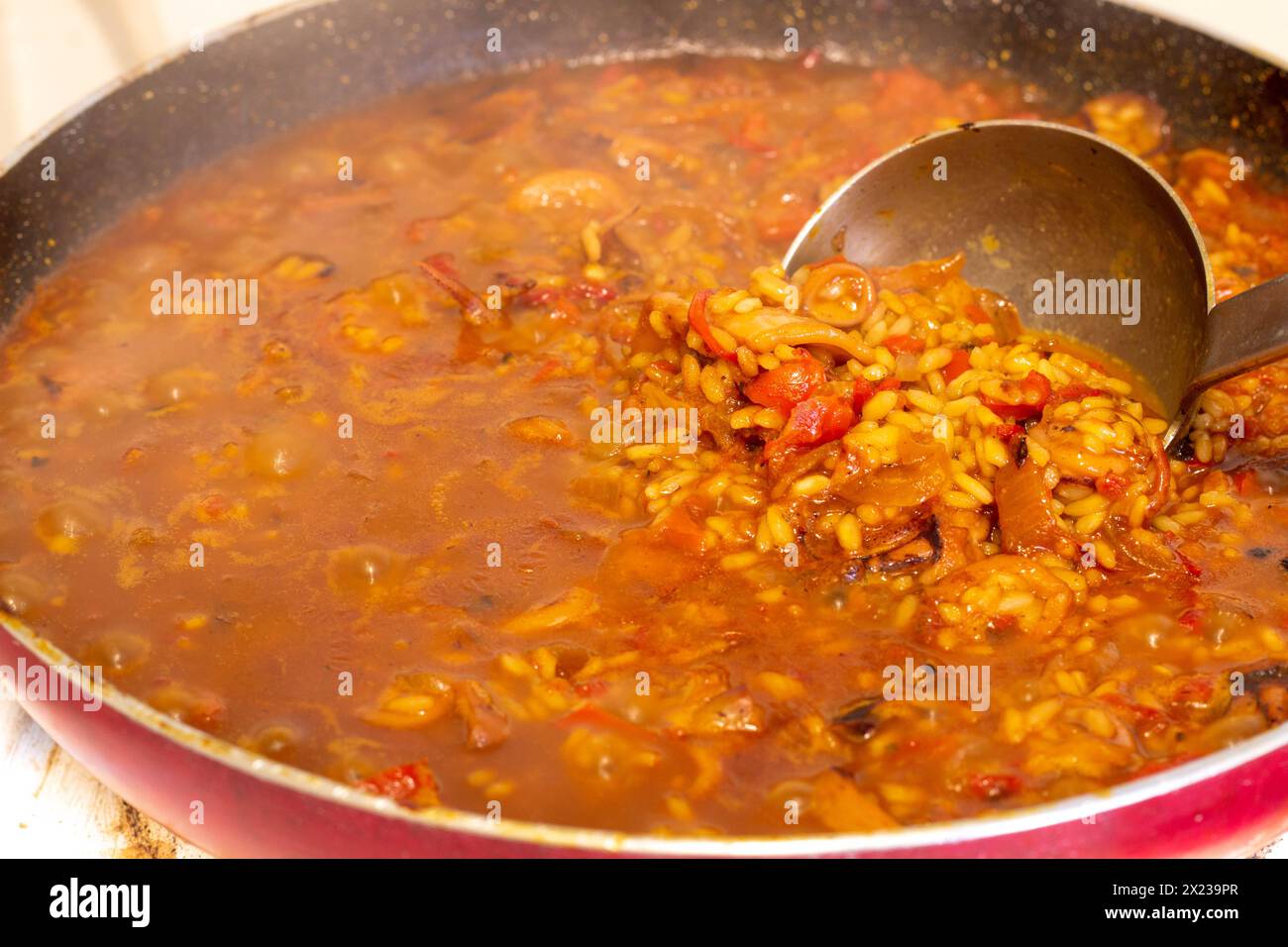 Immerse yourself in the art of Spanish cuisine as the vibrant colors ...