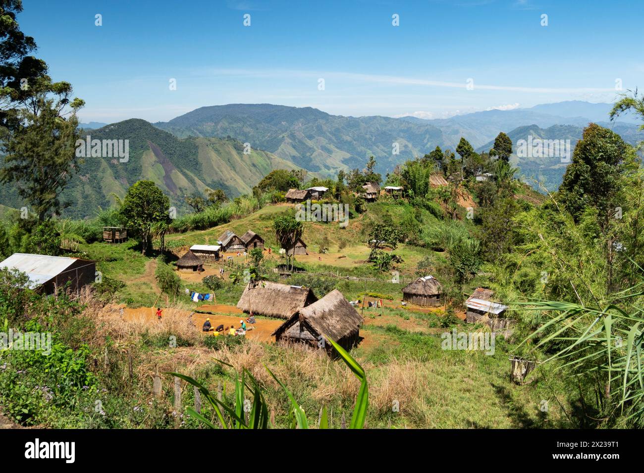 Villages papua new guinea hi-res stock photography and images - Alamy