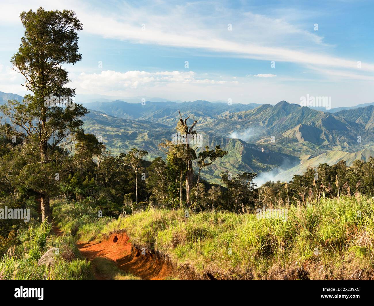 Mountain landscape Eastern Highlands, Papua New Guinea Stock Photo - Alamy