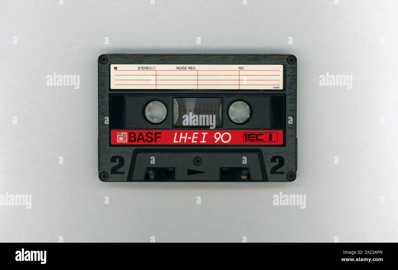 FRANKFURT AM MAIN, GERMANY - MARCH 09, 2024: Basf Tape Cassette Stock ...