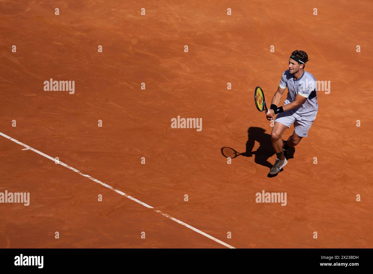 Barcelona, Spain. 19th Apr, 2024. Open Barcelona ATP 500 Matteo Arnaldi ...