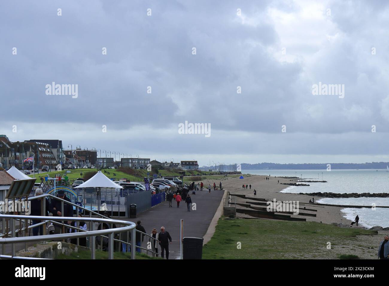 Lee-on-the-Solent, Gosport, Hampshire, England. 1 April 2024. A ...