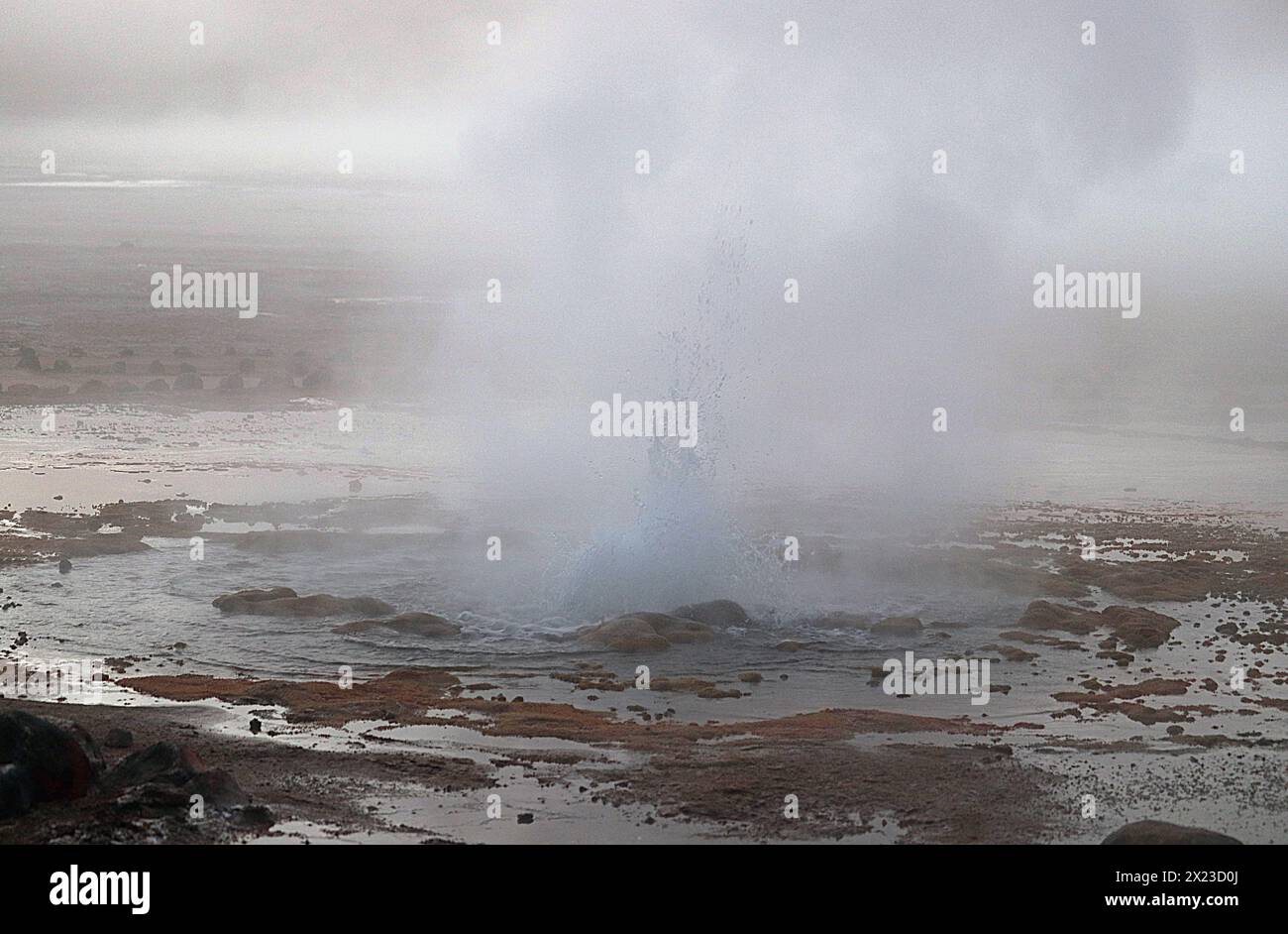 Chile; Northern Chile; Antofagasta Region; Atacama Desert; El Tatio ...