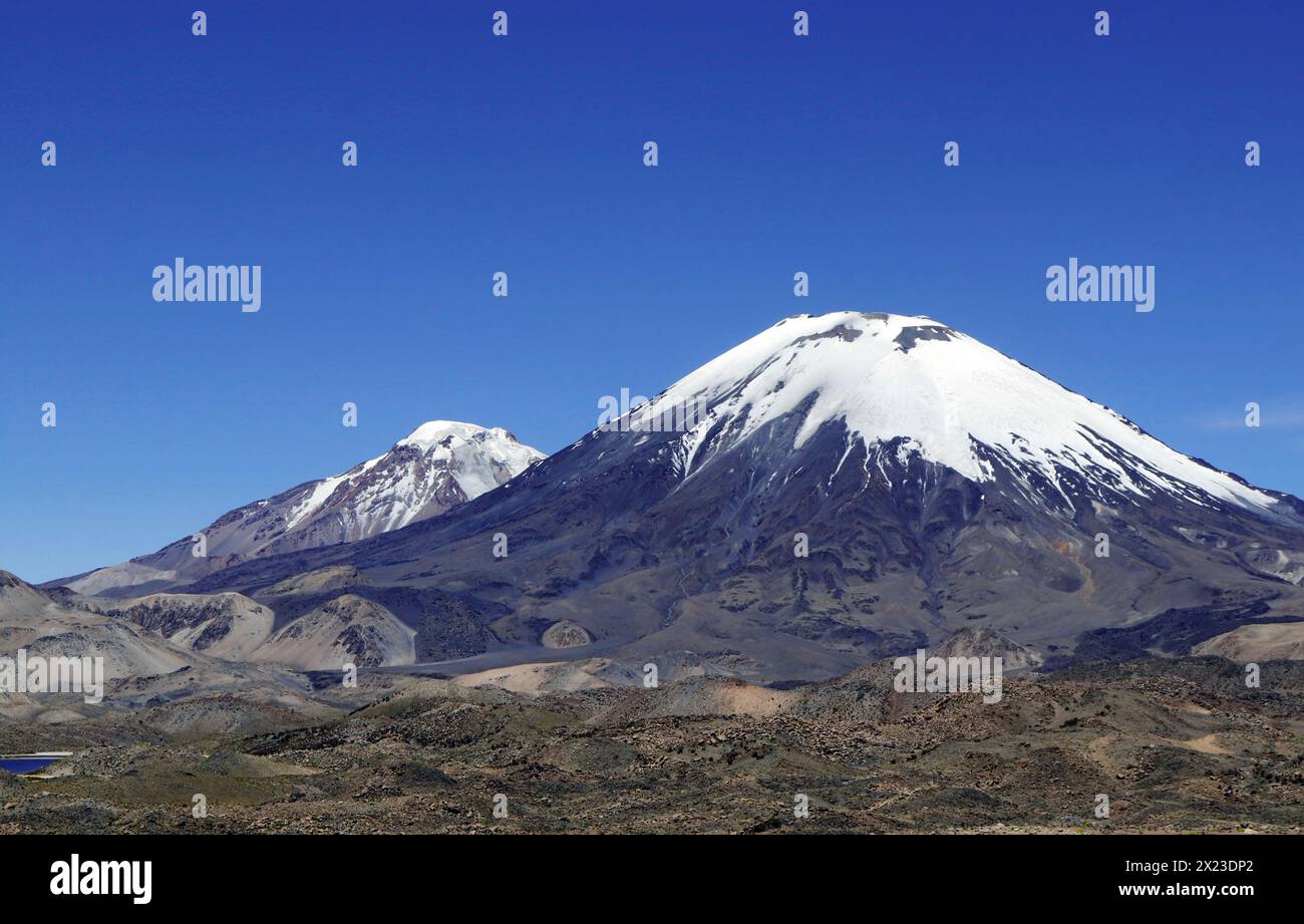 Chile; Northern Chile; Arica y Parinacota Region; on the border with ...
