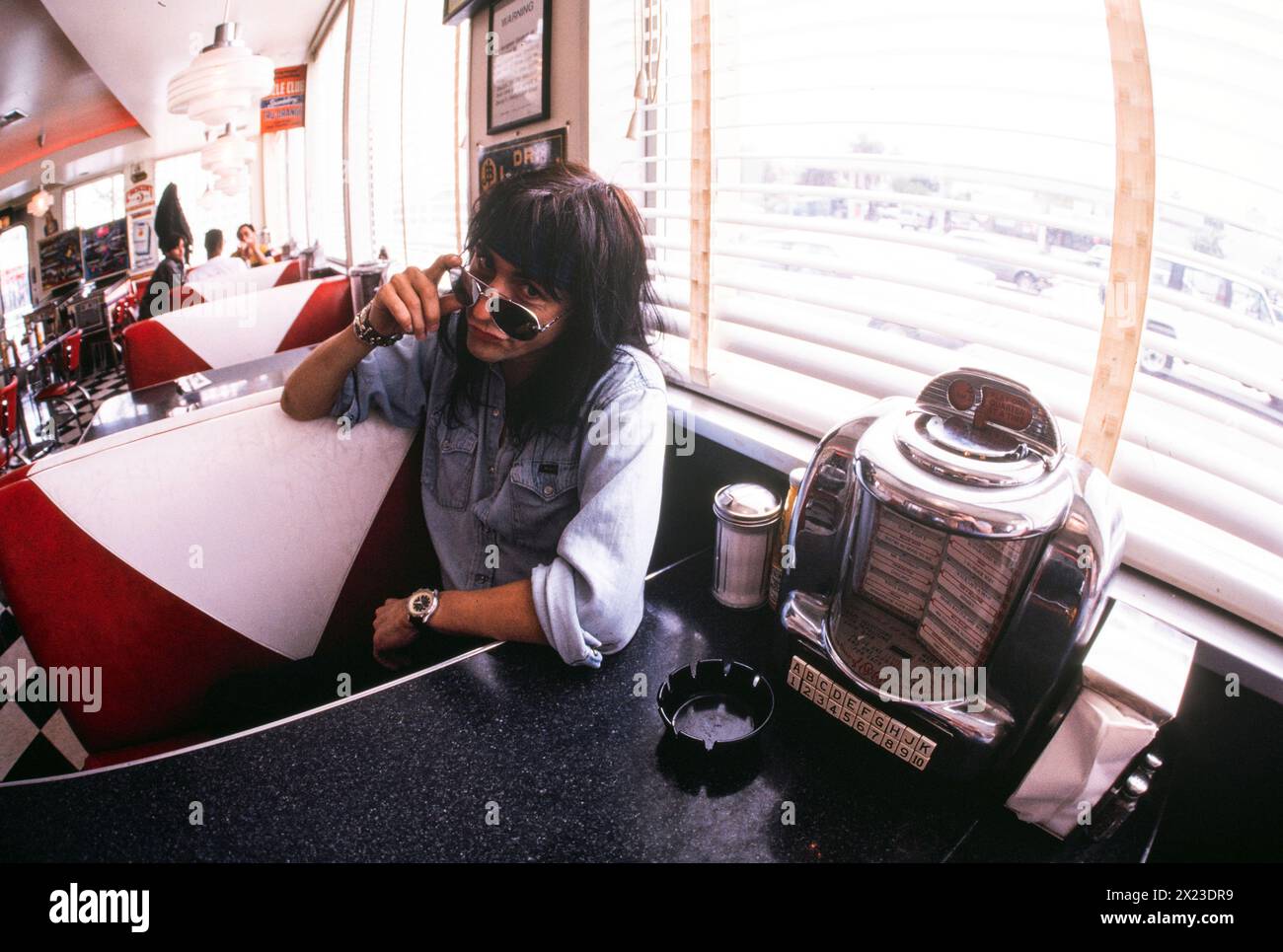 Phil Lewis Los Angeles, California 1991 Credit: Ross Pelton/MediaPunch ...