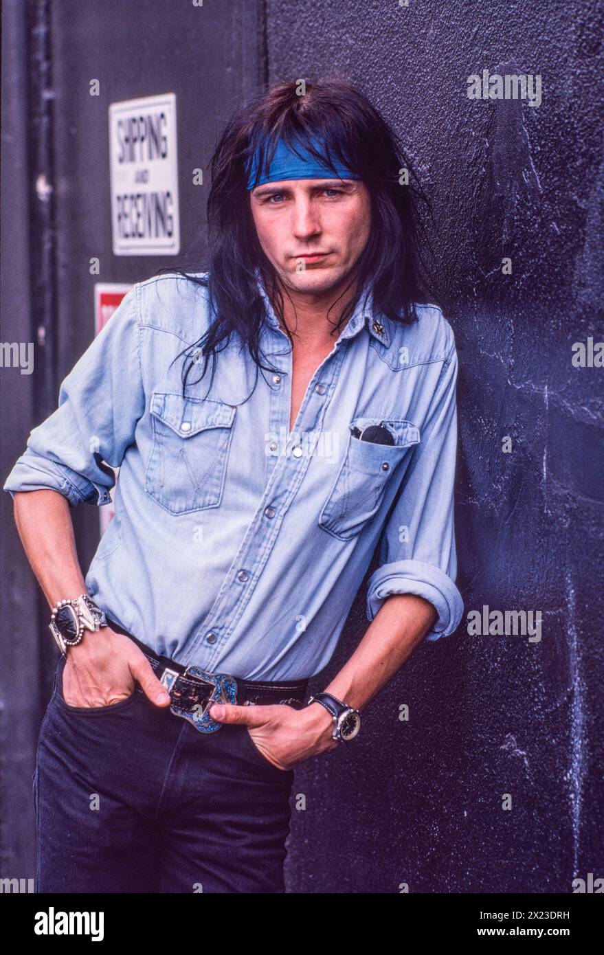 Phil Lewis Los Angeles, California 1991 Credit: Ross Pelton/MediaPunch ...