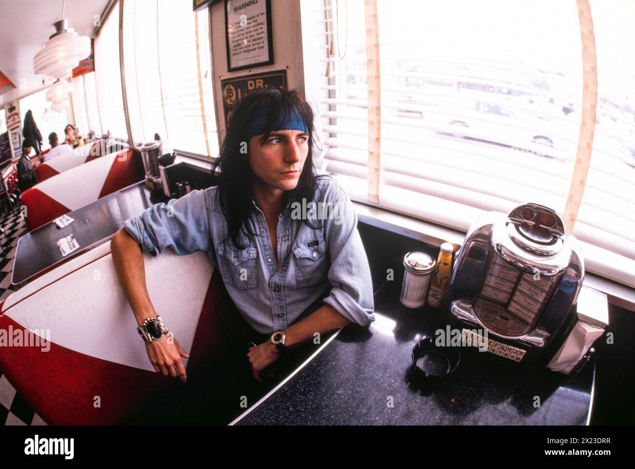 Phil Lewis Los Angeles, California 1991 Credit: Ross Pelton/MediaPunch ...
