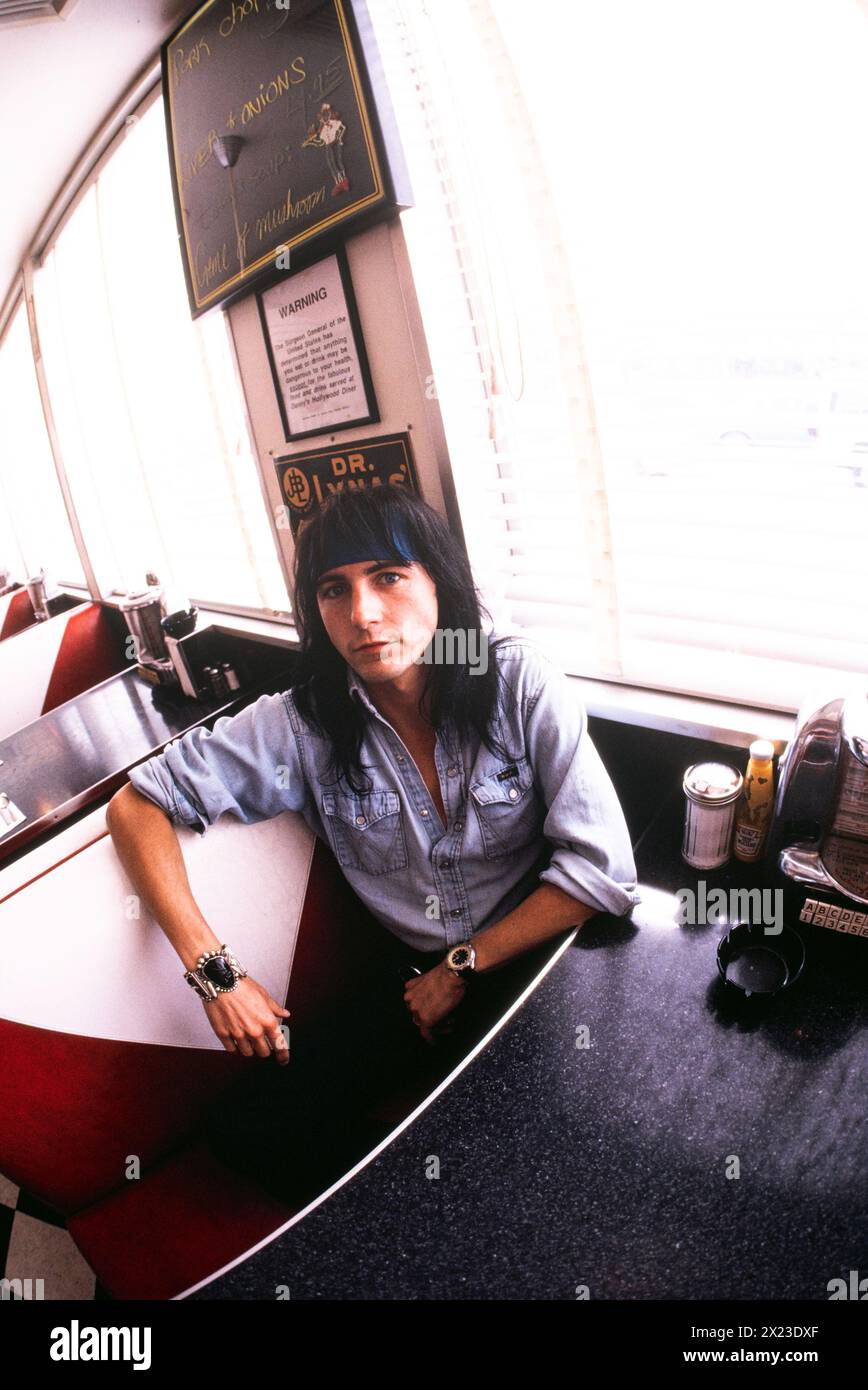 Phil Lewis Los Angeles, California 1991 Credit: Ross Pelton/MediaPunch ...