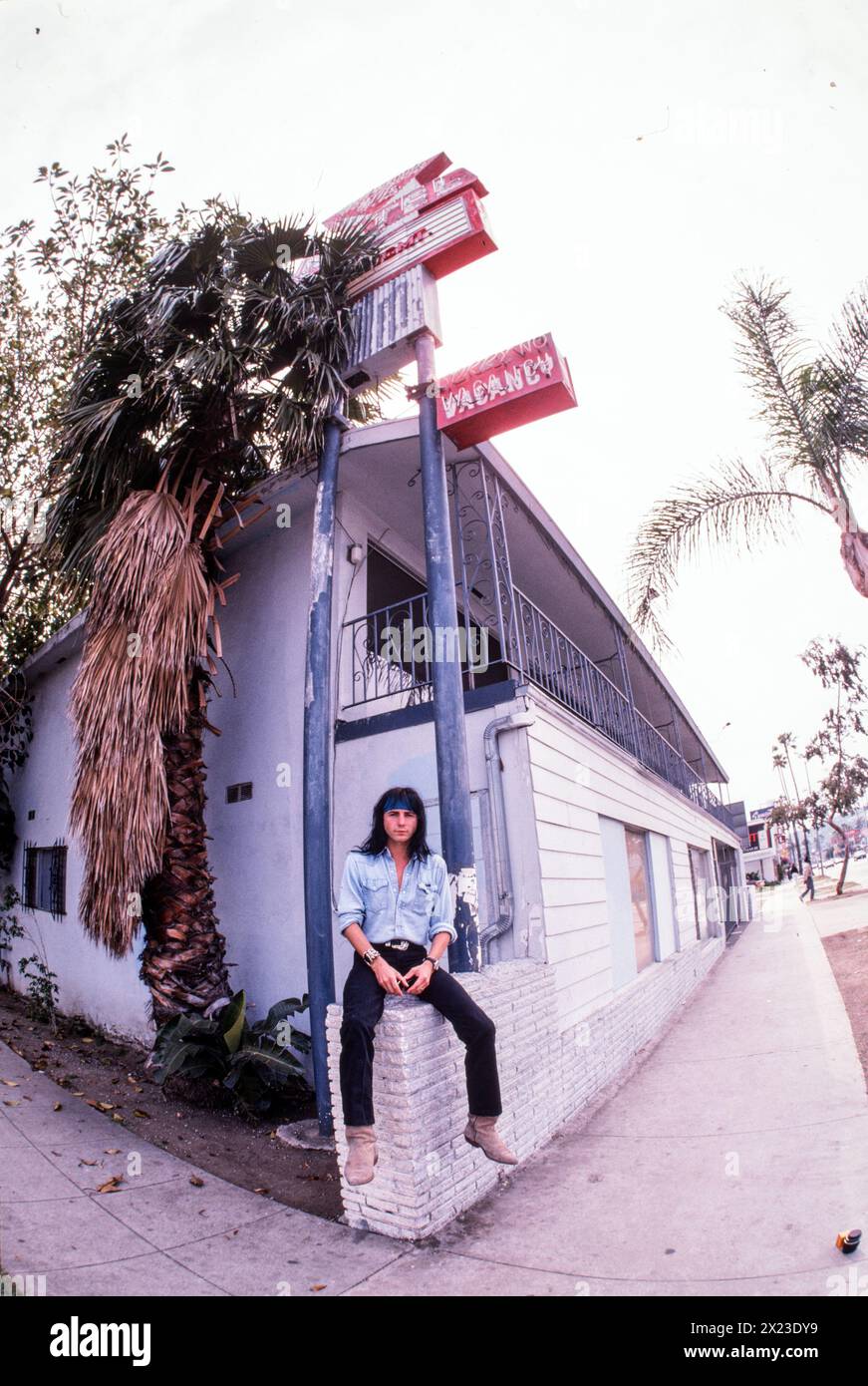 Phil Lewis Los Angeles, California 1991 Credit: Ross Pelton/MediaPunch ...