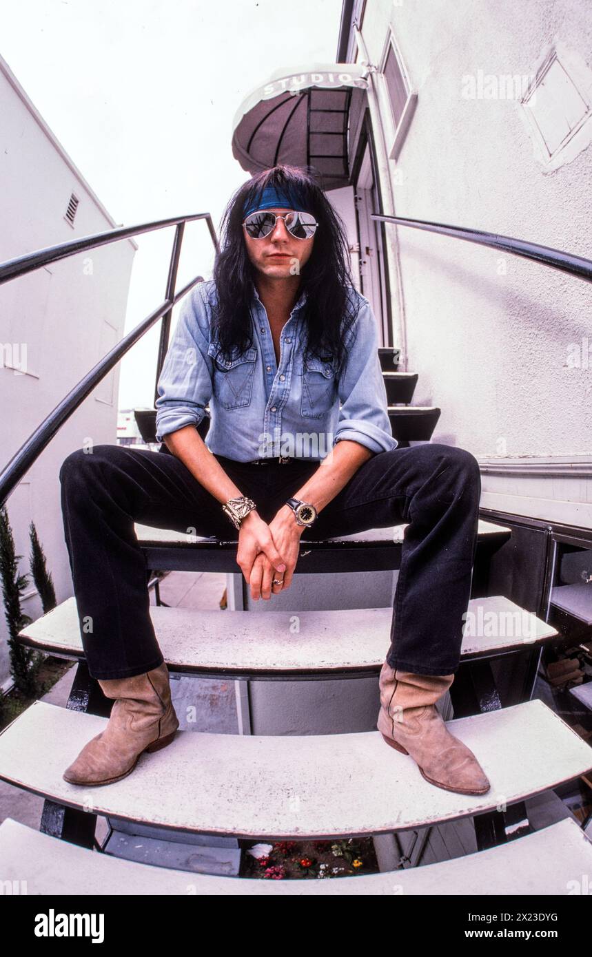 Phil Lewis Los Angeles, California 1991 Credit: Ross Pelton/MediaPunch ...