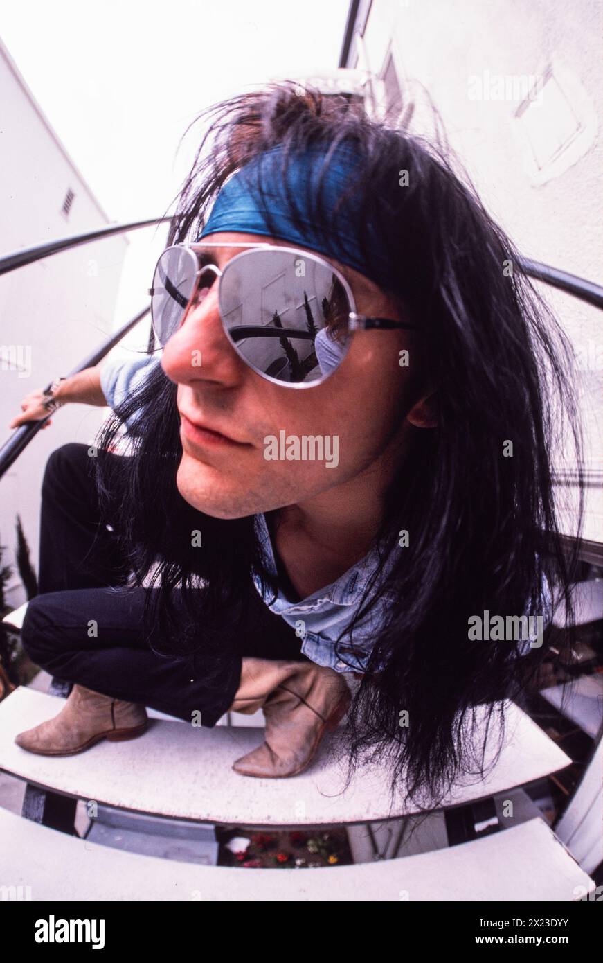 Phil Lewis Los Angeles, California 1991 Credit: Ross Pelton/MediaPunch ...