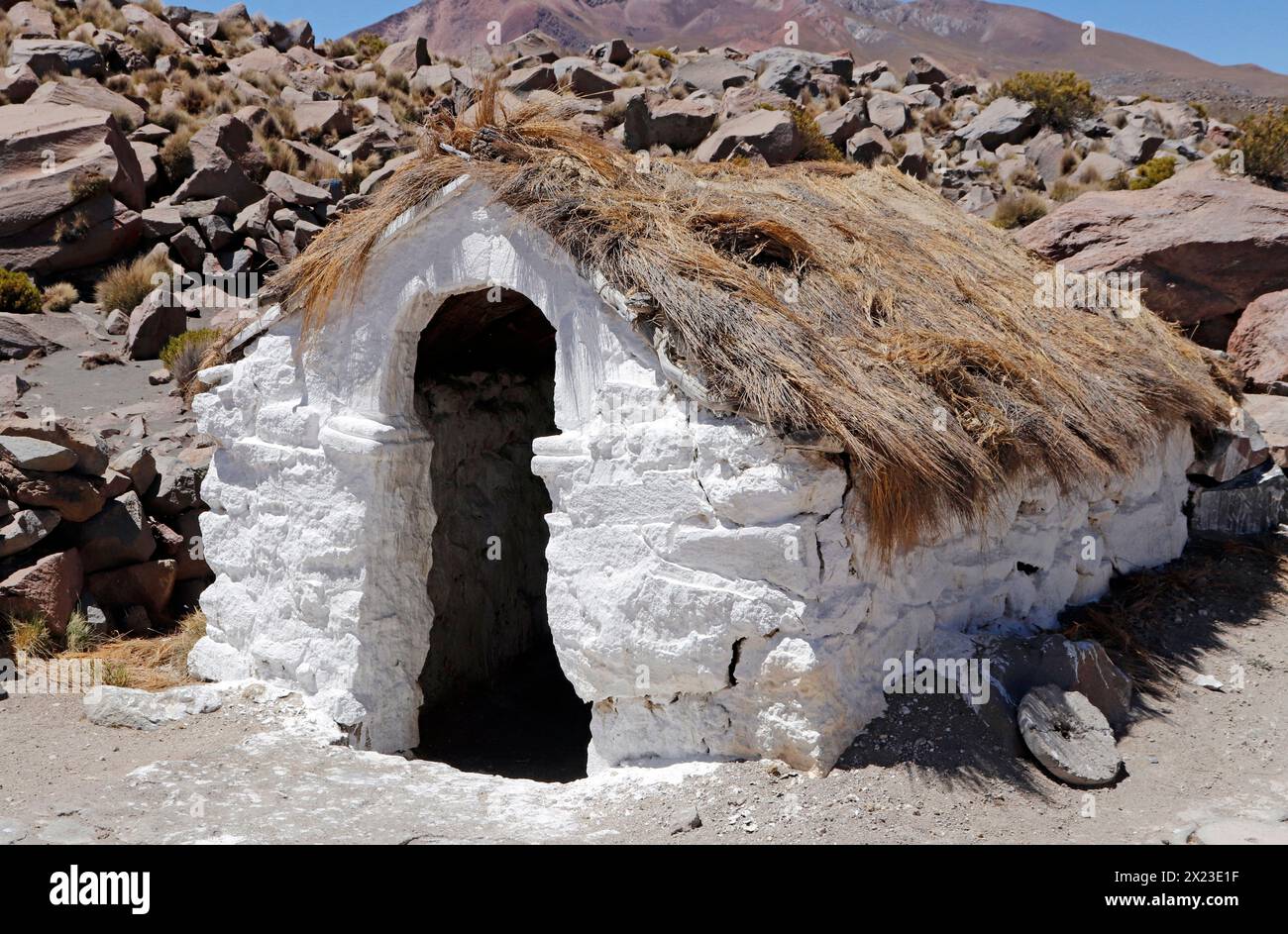 Chile; northern Chile; Arica y Parinacota Region; on the border with ...
