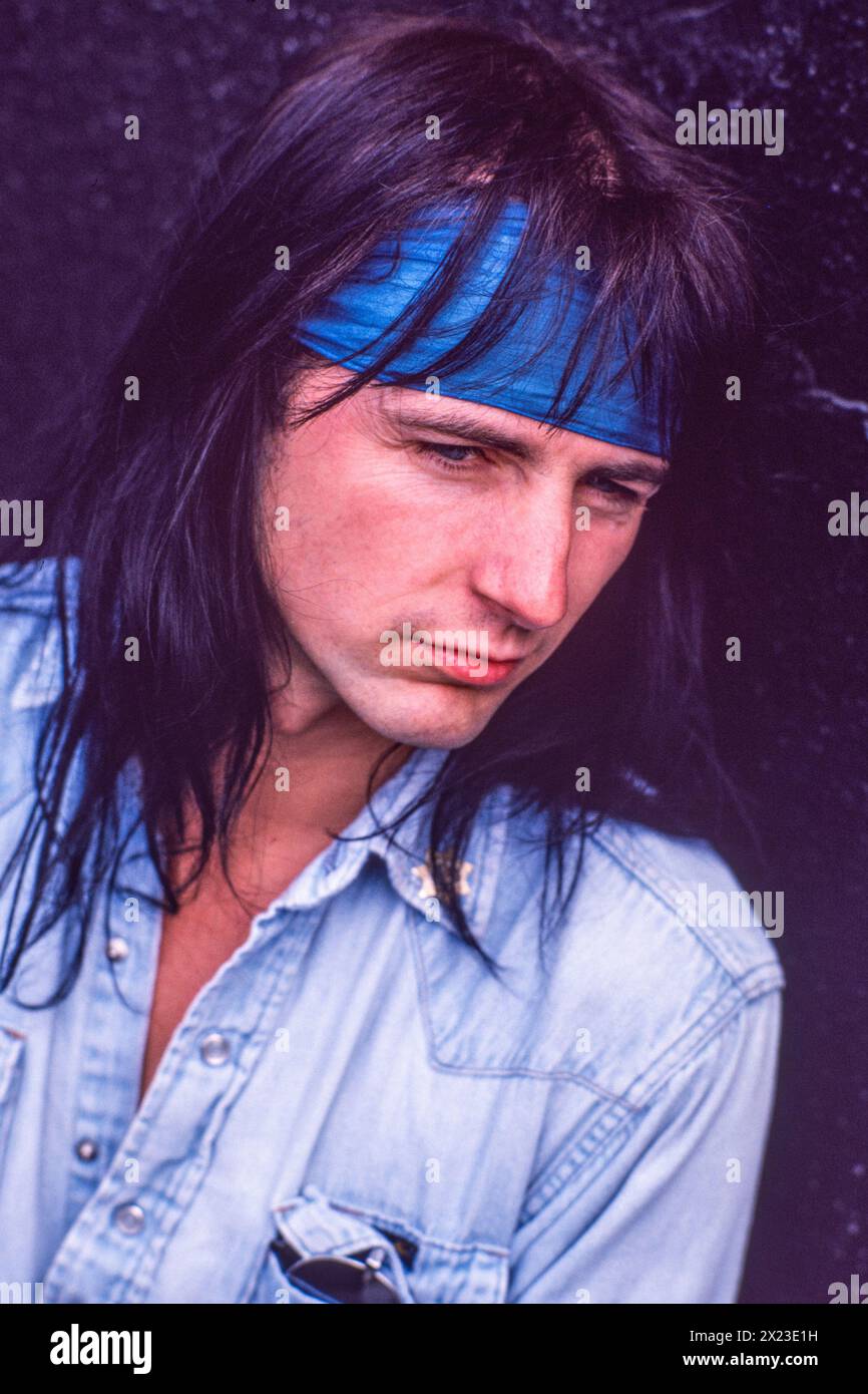 Phil Lewis Los Angeles, California 1991 Credit: Ross Pelton/MediaPunch ...