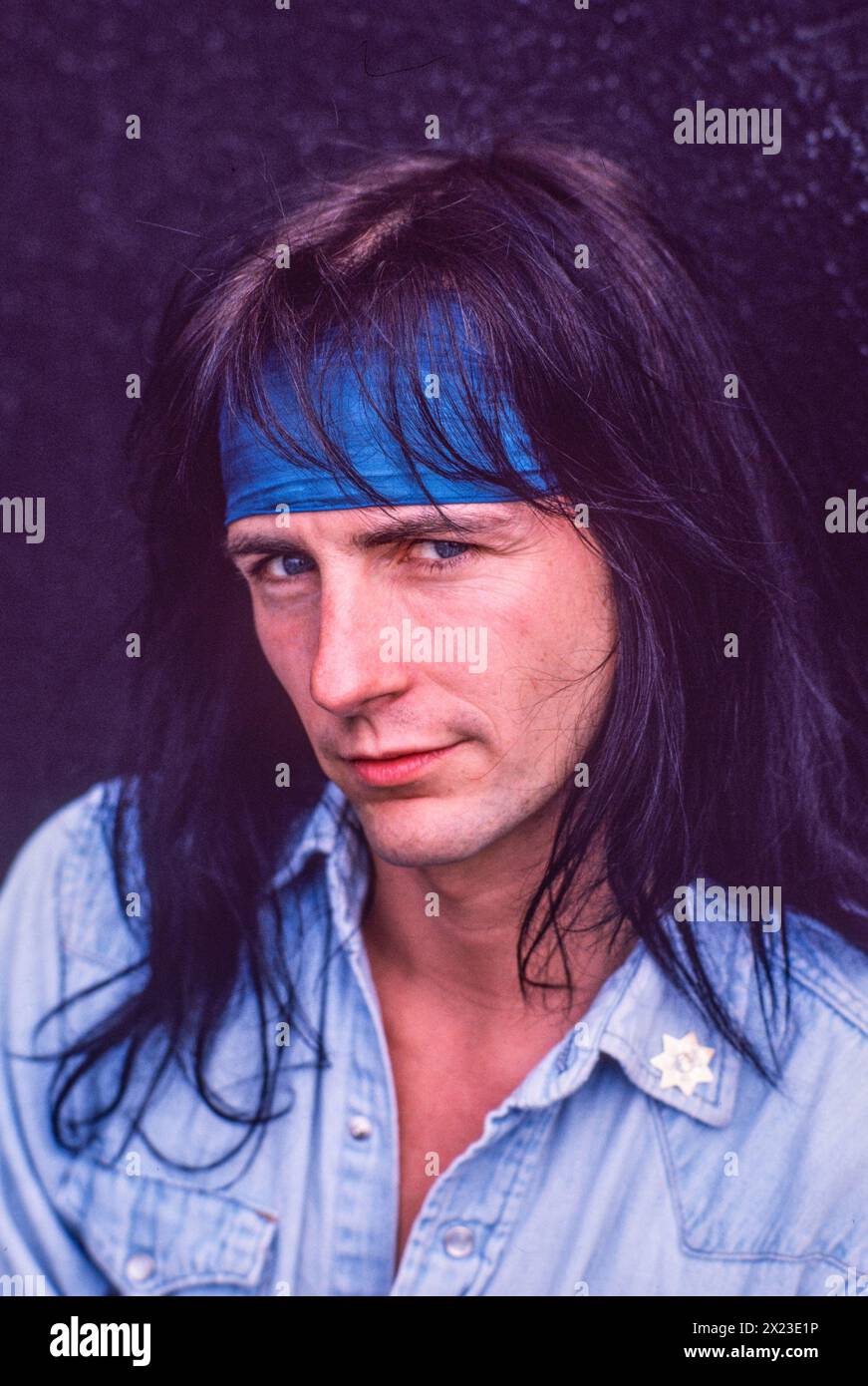 Phil Lewis Los Angeles, California 1991 Credit: Ross Pelton/MediaPunch ...