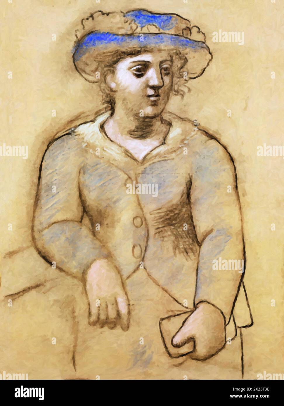 1921 painting Stock Vector Images - Alamy