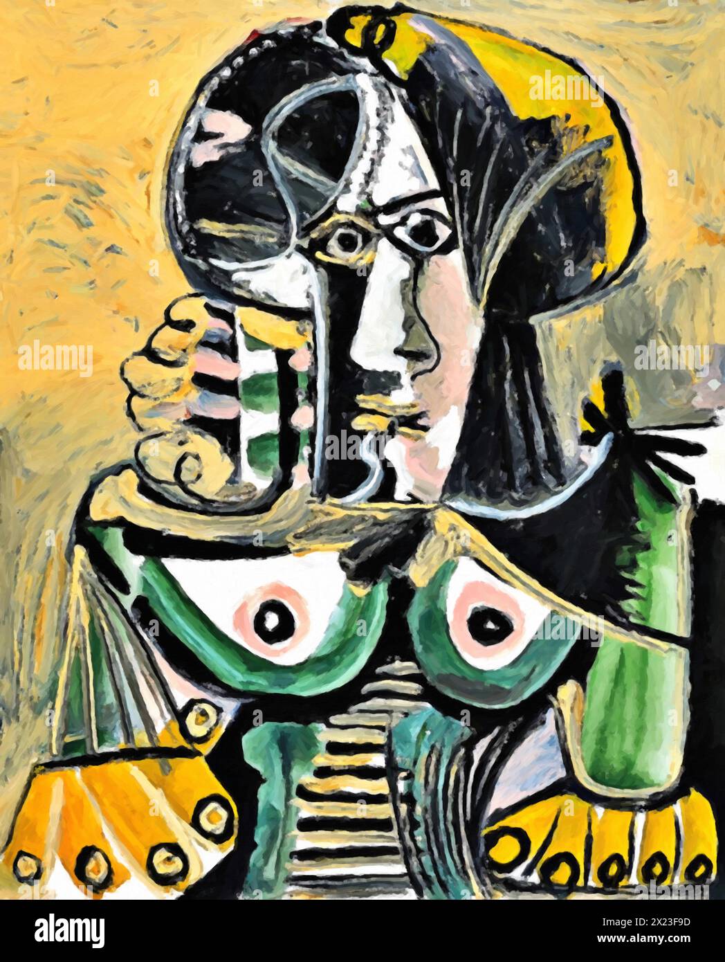 1971 at the picasso Stock Vector Images - Alamy