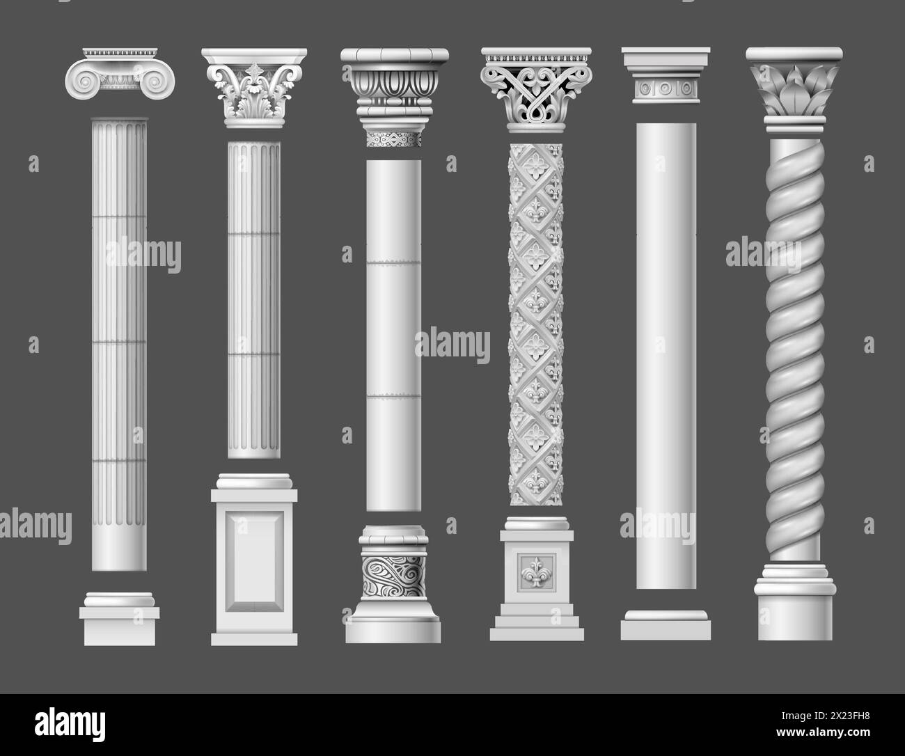 Set of old classical columns Stock Vector Image & Art - Alamy Set of old classical columns Stock Vector Image & Art - Alamy