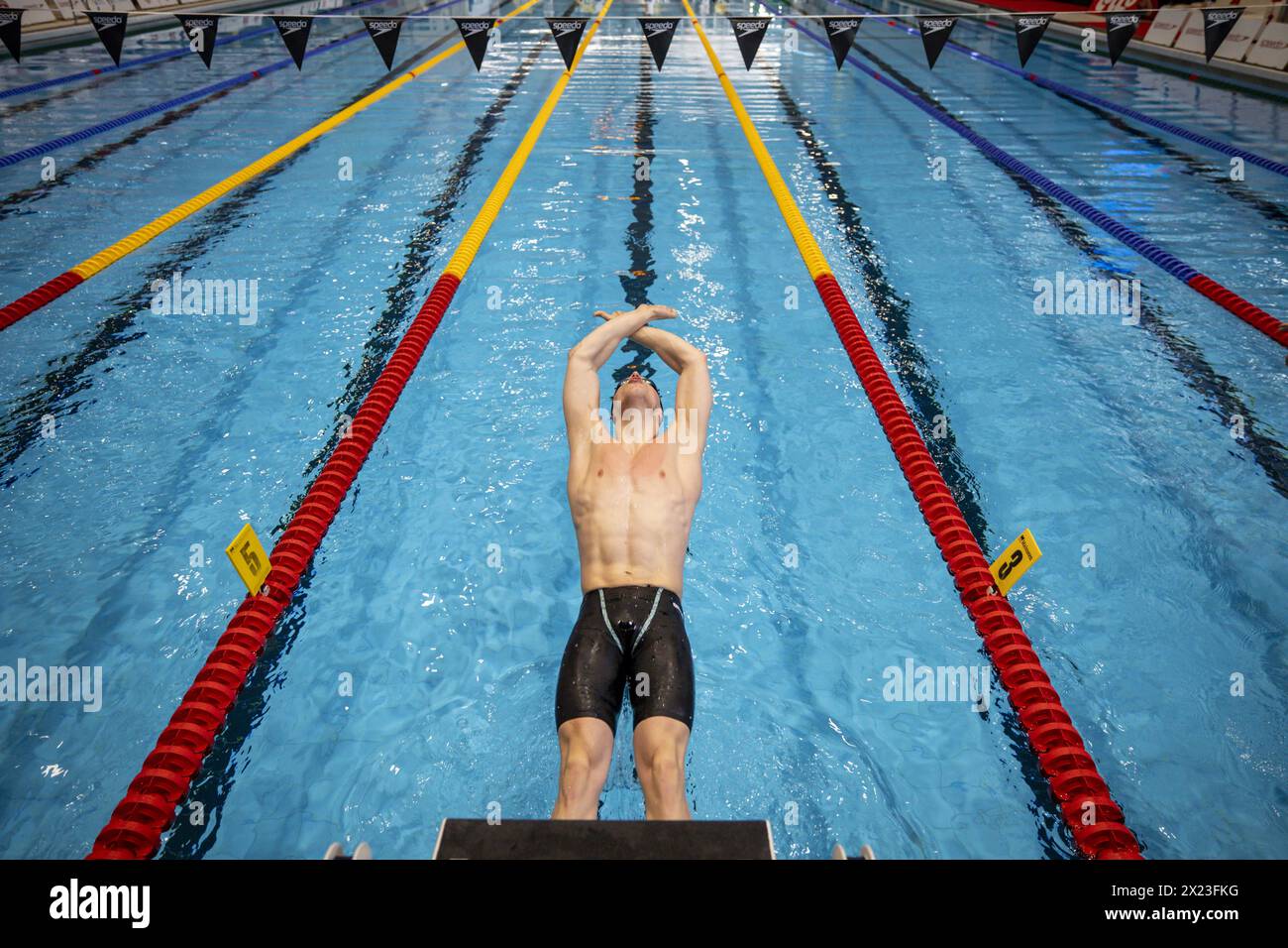 Antwerpen, Belgium. 19th Apr, 2024. Belgian Stan Franckx pictured in ...