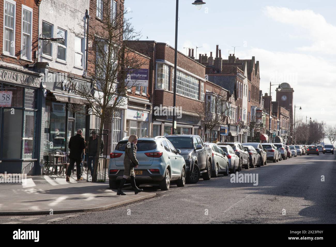 Views of the shops in Frinton, Essex in the United Kingdom Stock Photo ...